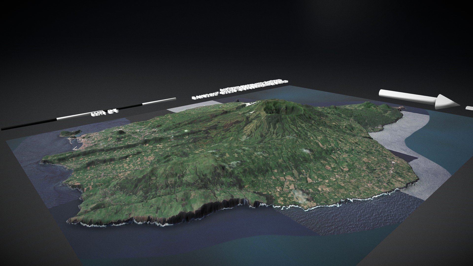 Faial, Azores, Portugal (x2) - Download Free 3D model by Graham Andrews ...