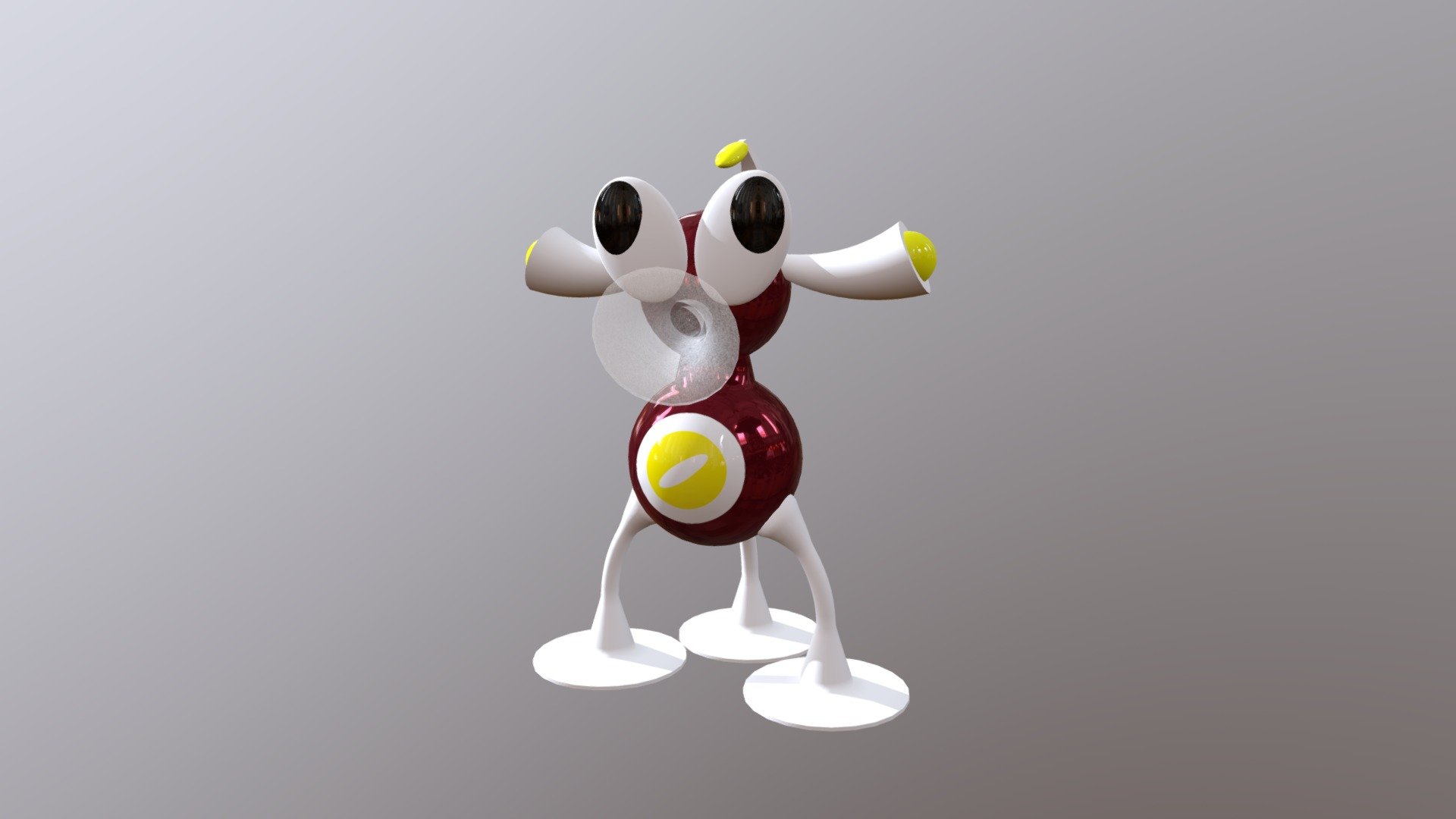 Zizzle_Final - 3D model by QuirkyCorgi (@morgandrea93) [d257f73 ...