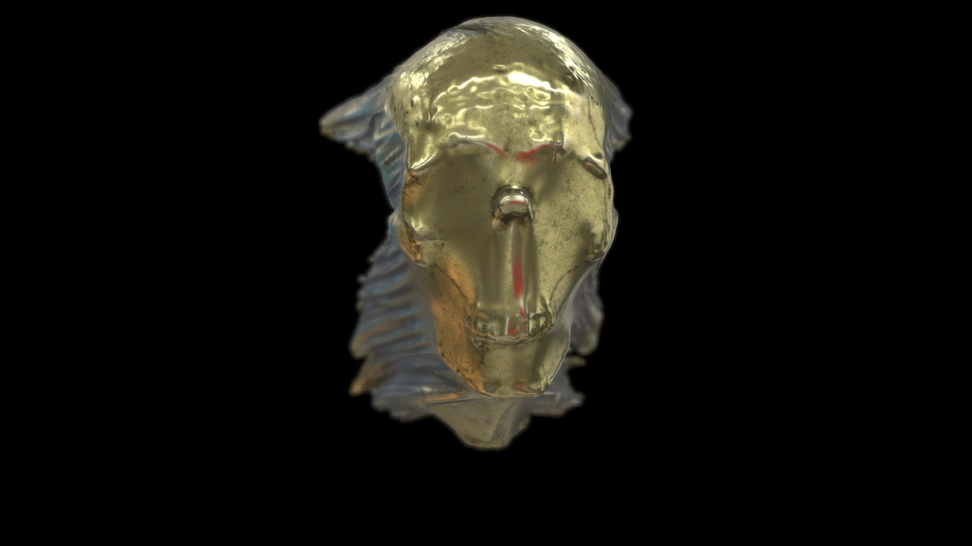 skull cloth brass - Download Free 3D model by quedlin [d259079] - Sketchfab