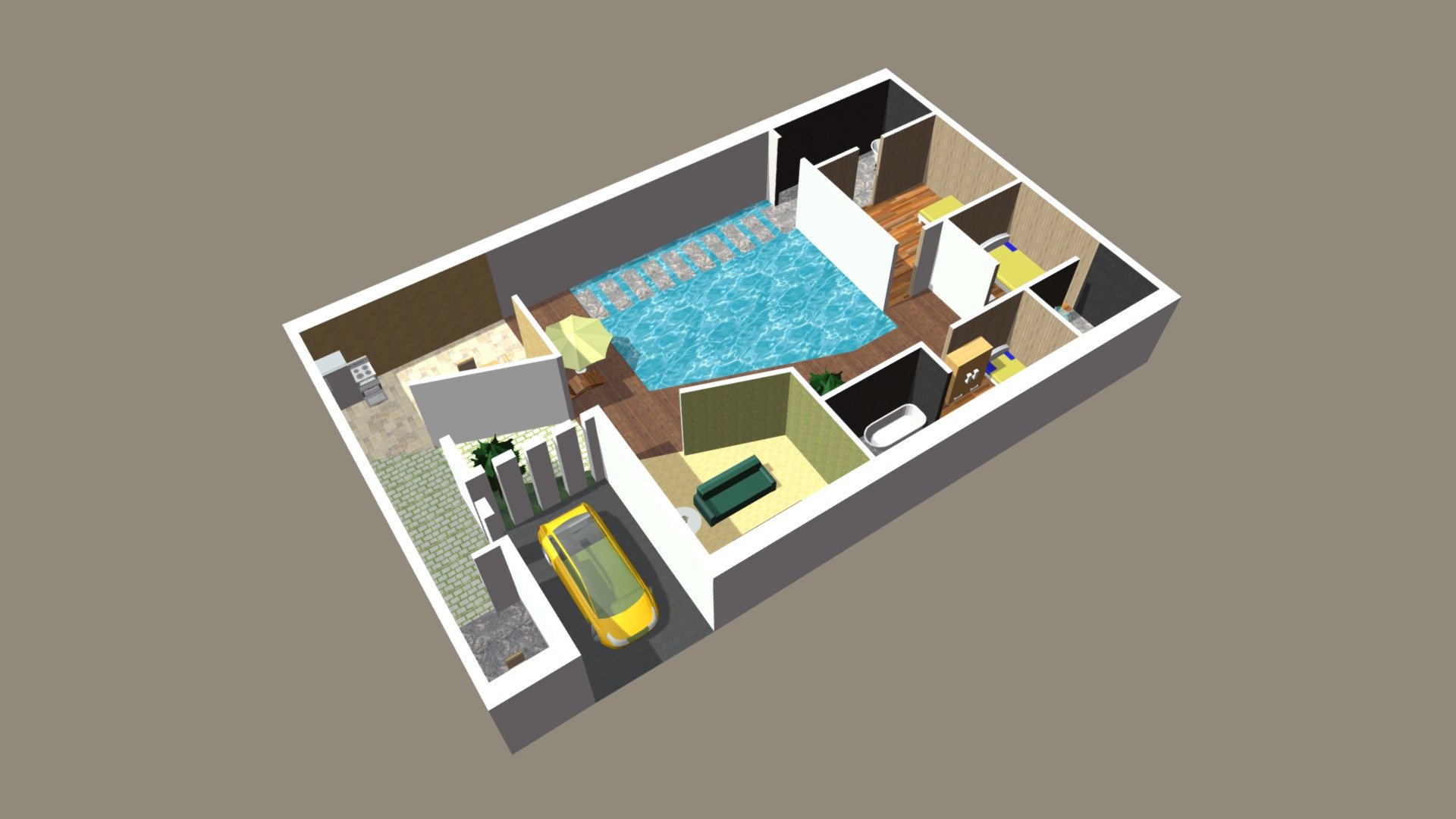Villa 33 by Jamie Cheong - 3D model by pl.itda16 [d25aa4d] - Sketchfab