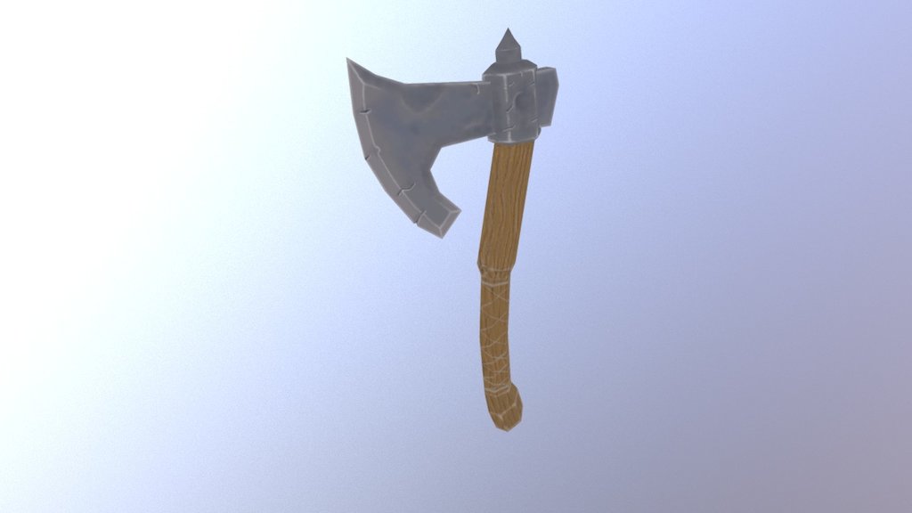 Axe game asset - 3D model by santi_sme [d25ae80] - Sketchfab