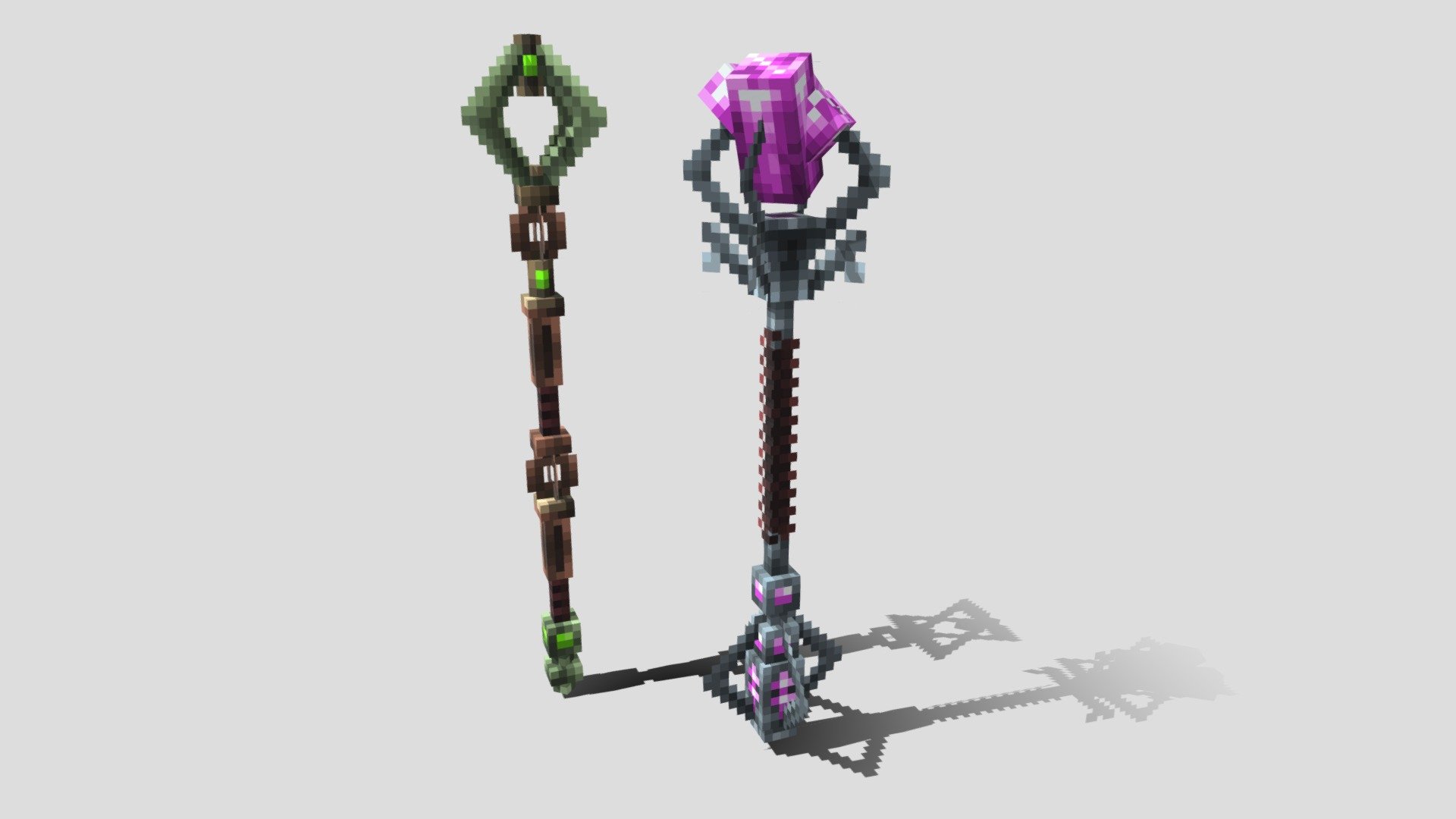 Staff - 3D model by Whisky___ [d25dd8b] - Sketchfab