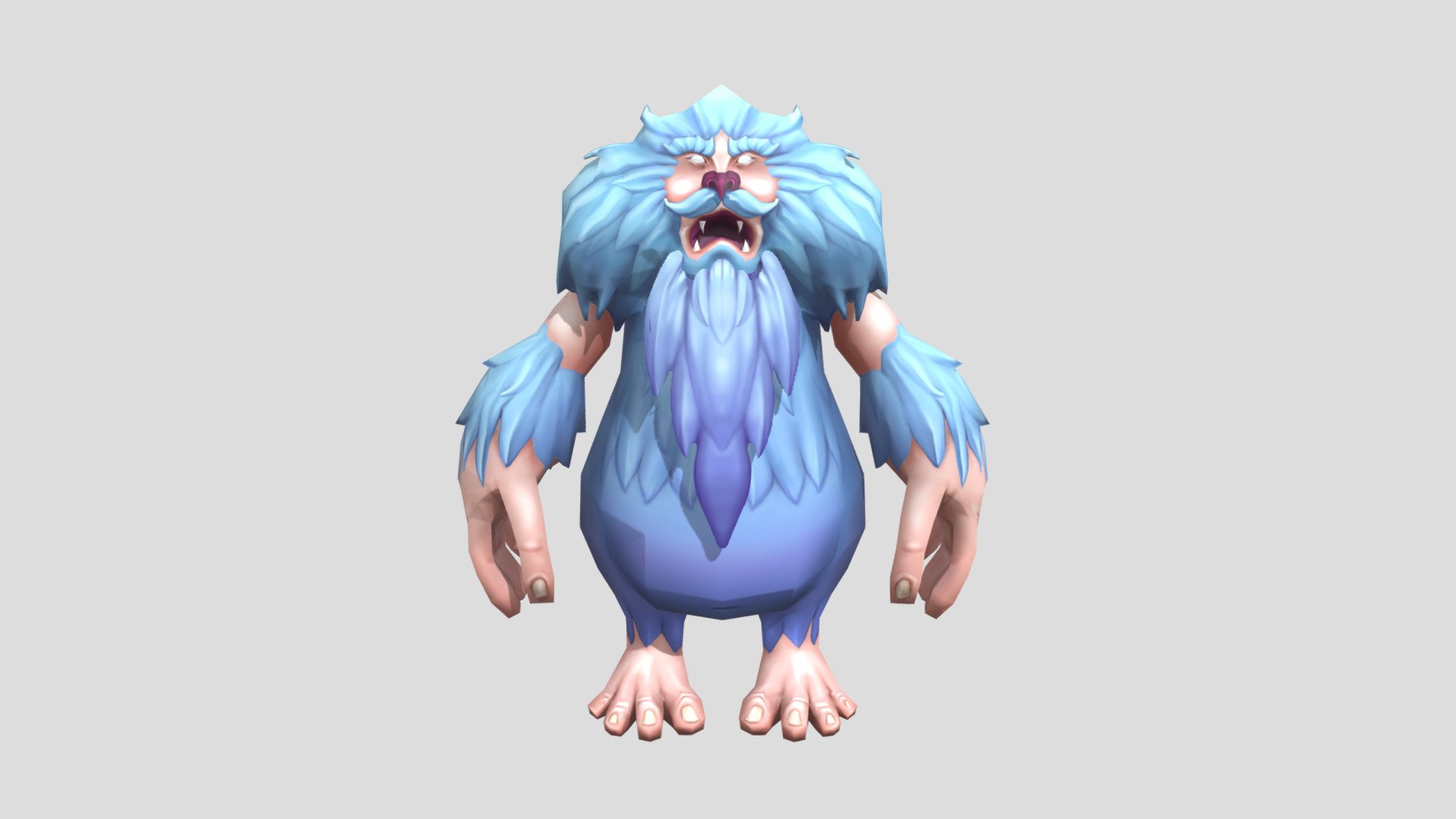 Yeti - 3D model by katerinatsegalko [d25eb27] - Sketchfab