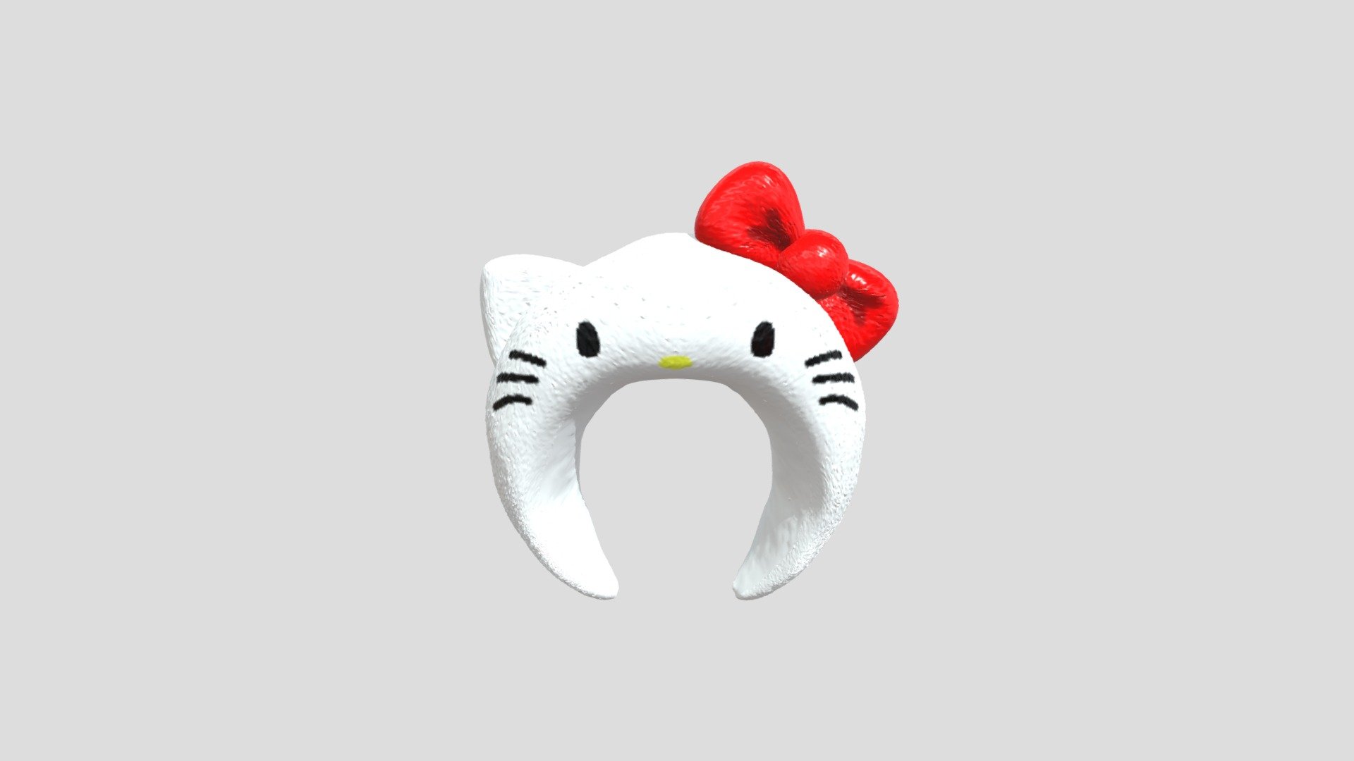 Hello Kitty Hat - Download Free 3D model by Francis.Pravia [d25f63c ...