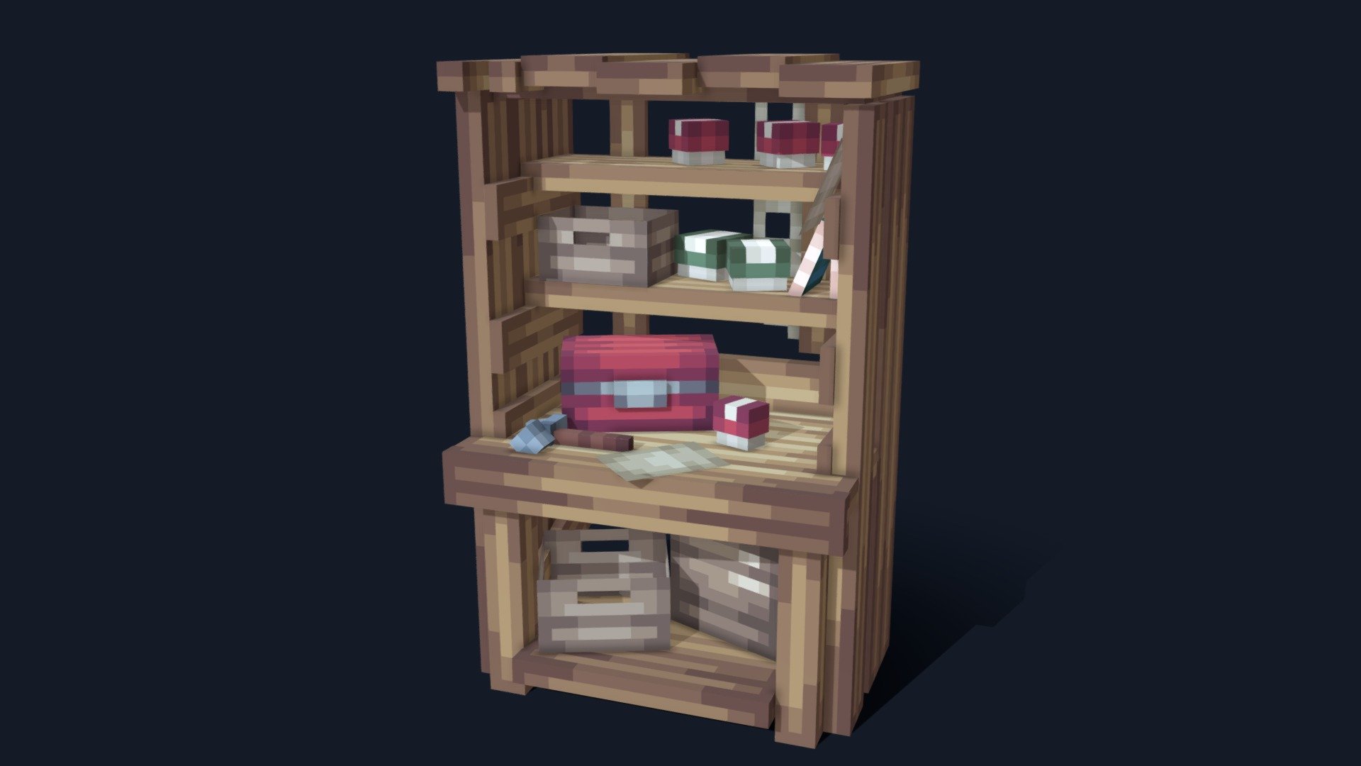 Workbench tier 1 - RUST - 3D model by Tem4ik (@Tem4iKUFA) [d26053e ...
