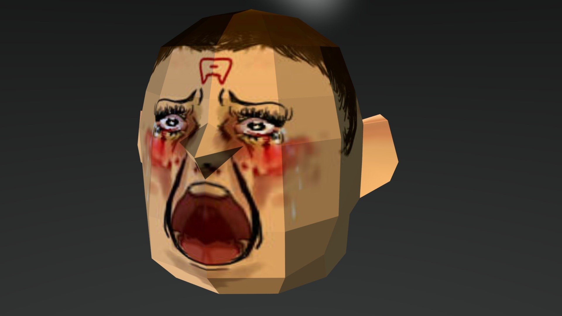 face - 3D model by suzucc [d261131] - Sketchfab