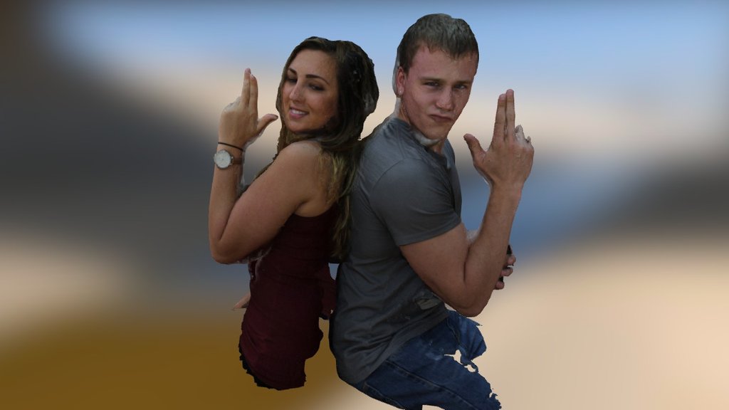 Geoff & Rebecca Finger Guns - 3D model by 3dprintflorida [d262e42 ...