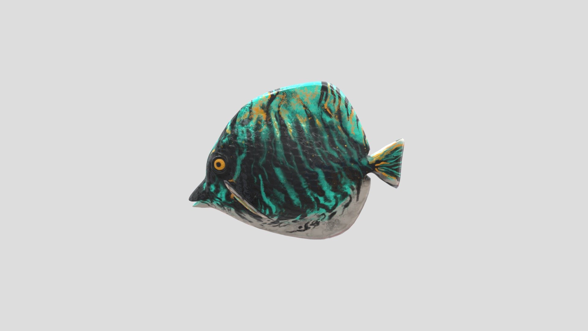 Fish - 3D model by creaturemoon [d263277] - Sketchfab