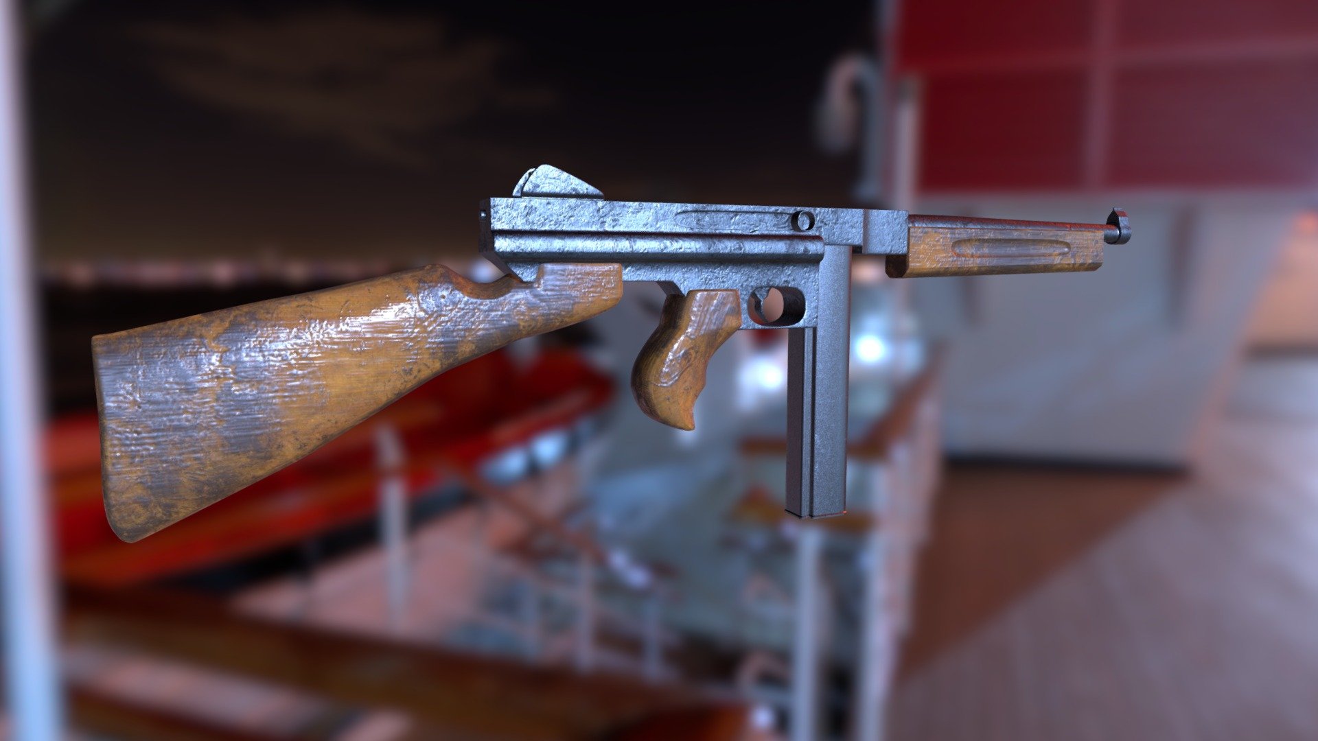 Thompson - 3D model by powers28 [d2635c5] - Sketchfab