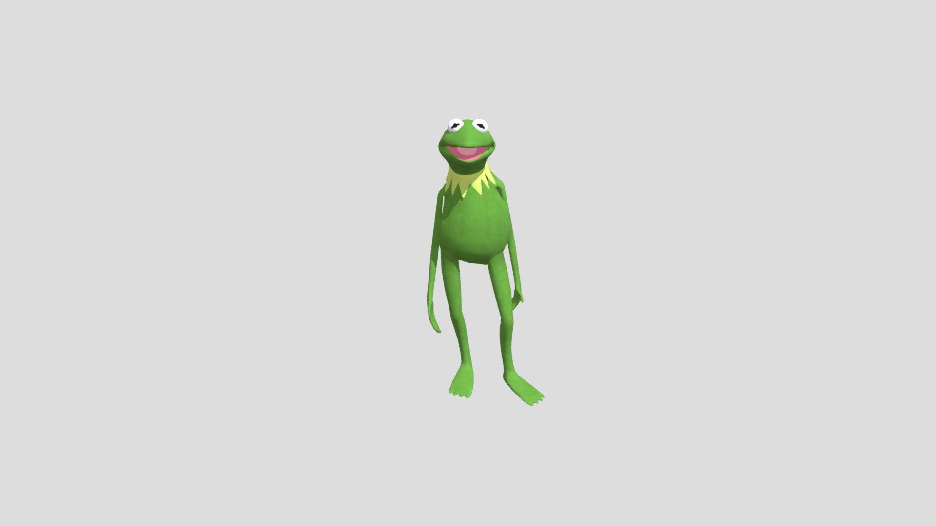 Kermit the Frog Talking On Phone - Download Free 3D model by Renato ...