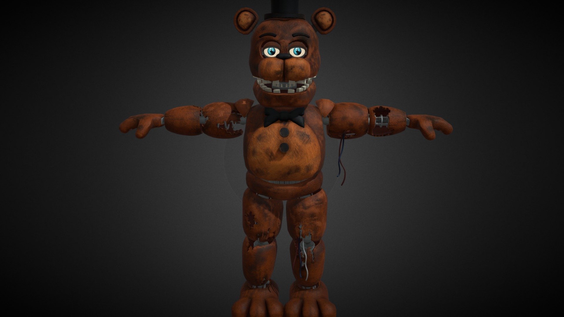 Withered Freddy - Download Free 3D model by gotbeans (@owen.cameron ...