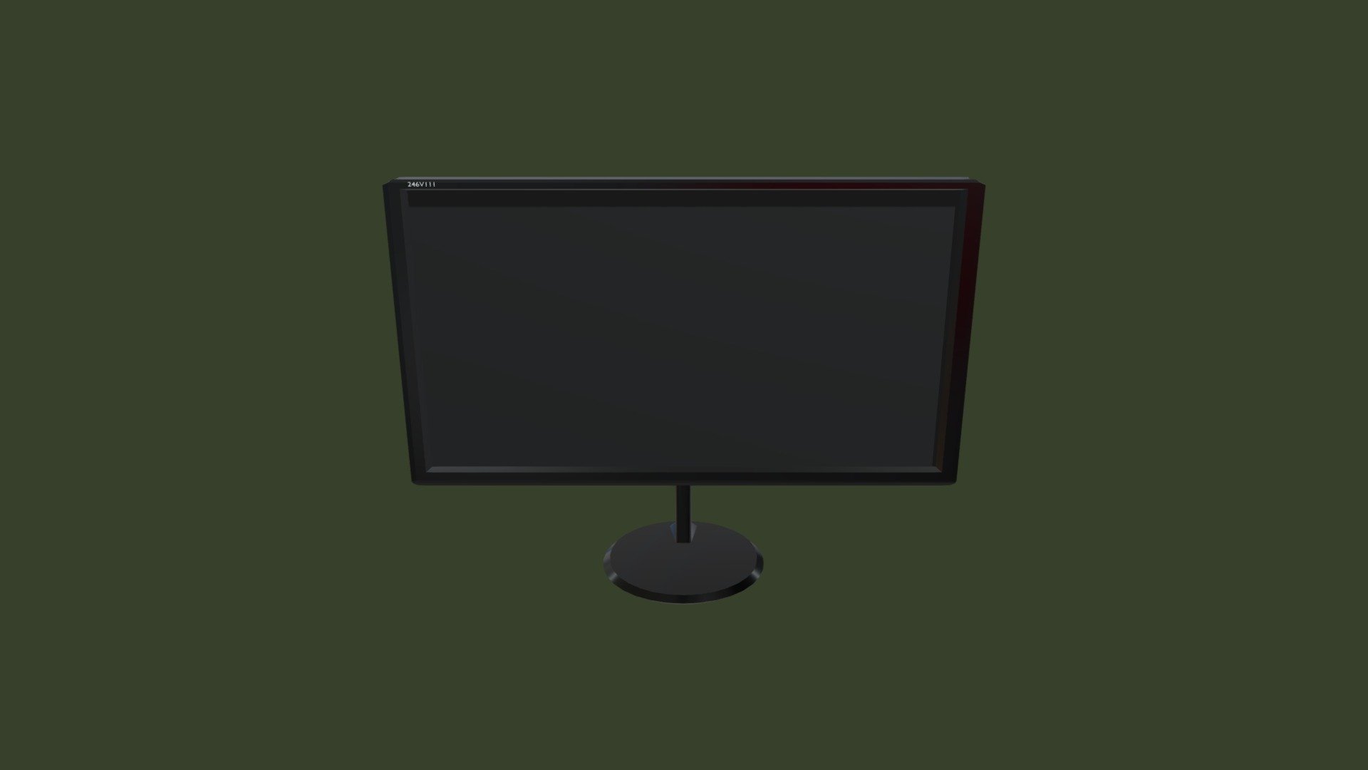 computer monitor - Download Free 3D model by GreenFreeze (@andrey ...