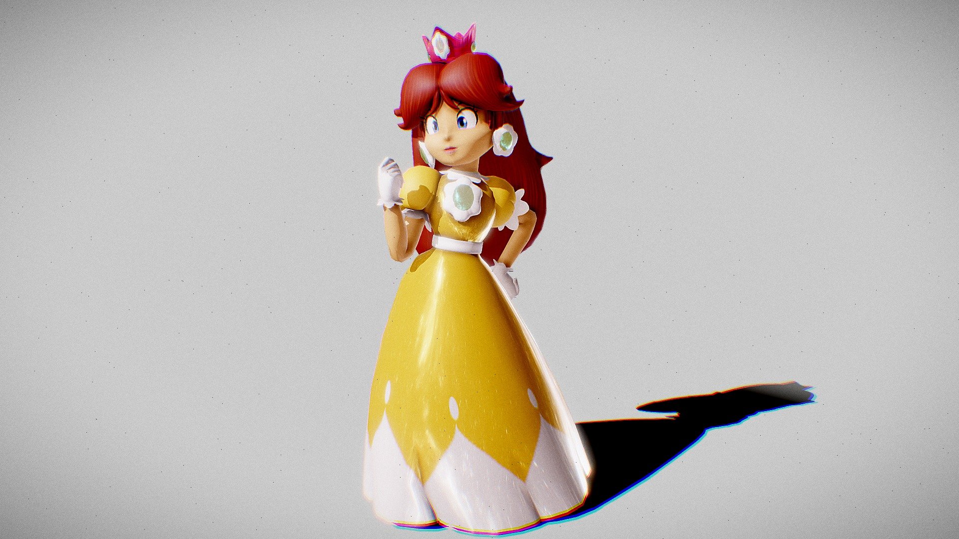 Daisy - Download Free 3D model by 雨宮レン (@oscar3dmodel) [d265d4d] - Sketchfab
