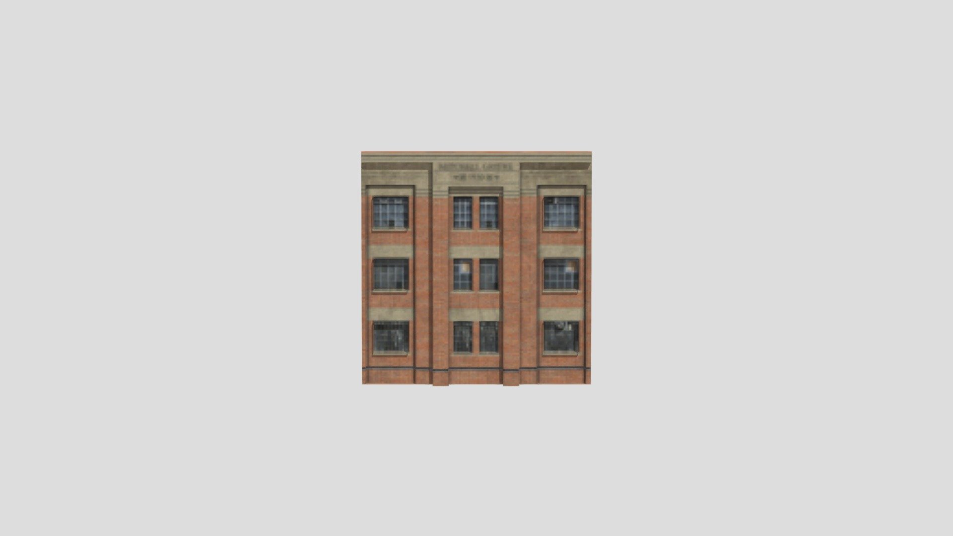 Building Front 4 - Download Free 3D model by tijnvangimst [d265d76 ...
