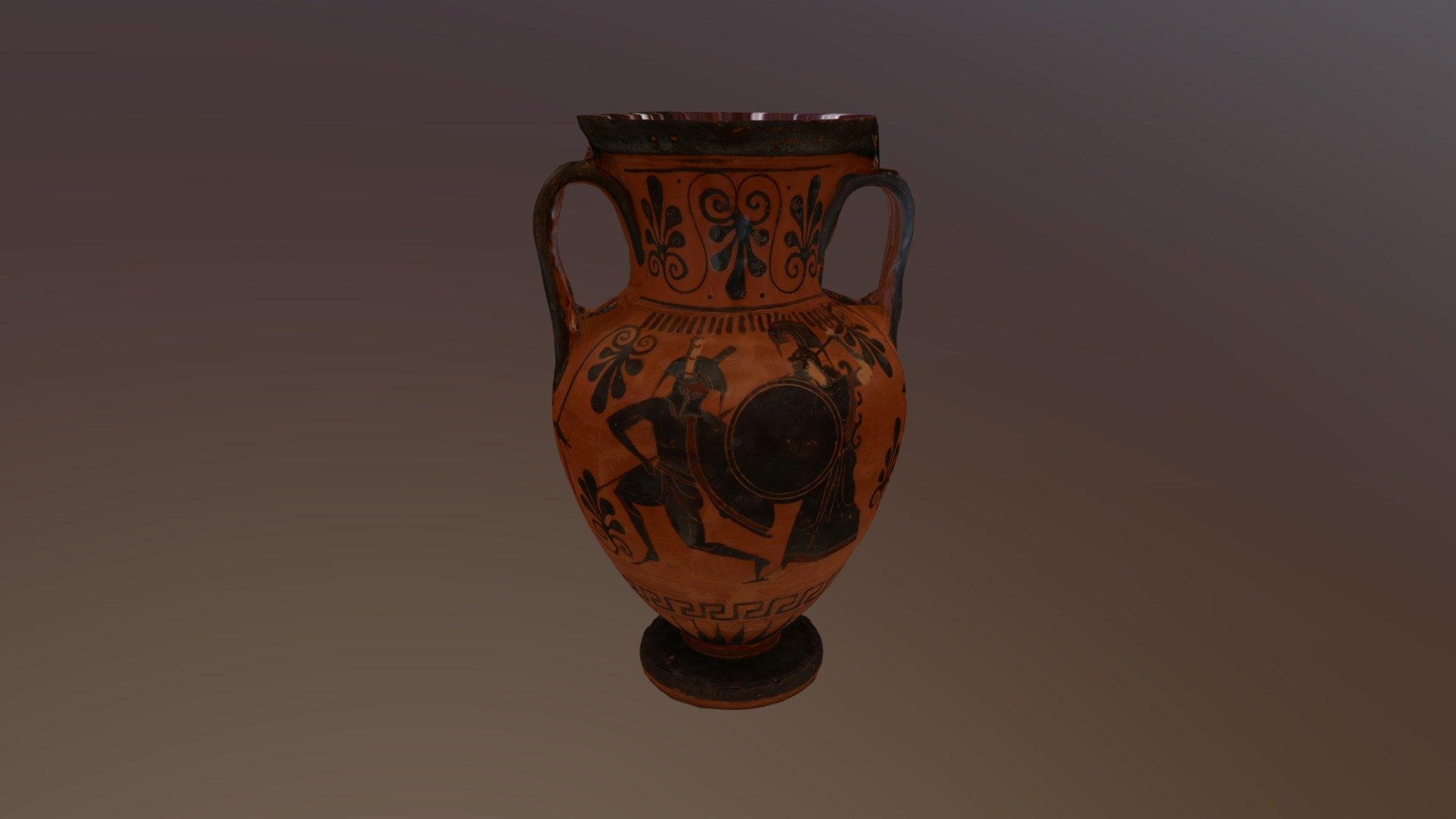 Amphore à figures noires - 3D model by Wissam A (@Vhalteix) [d26836f ...