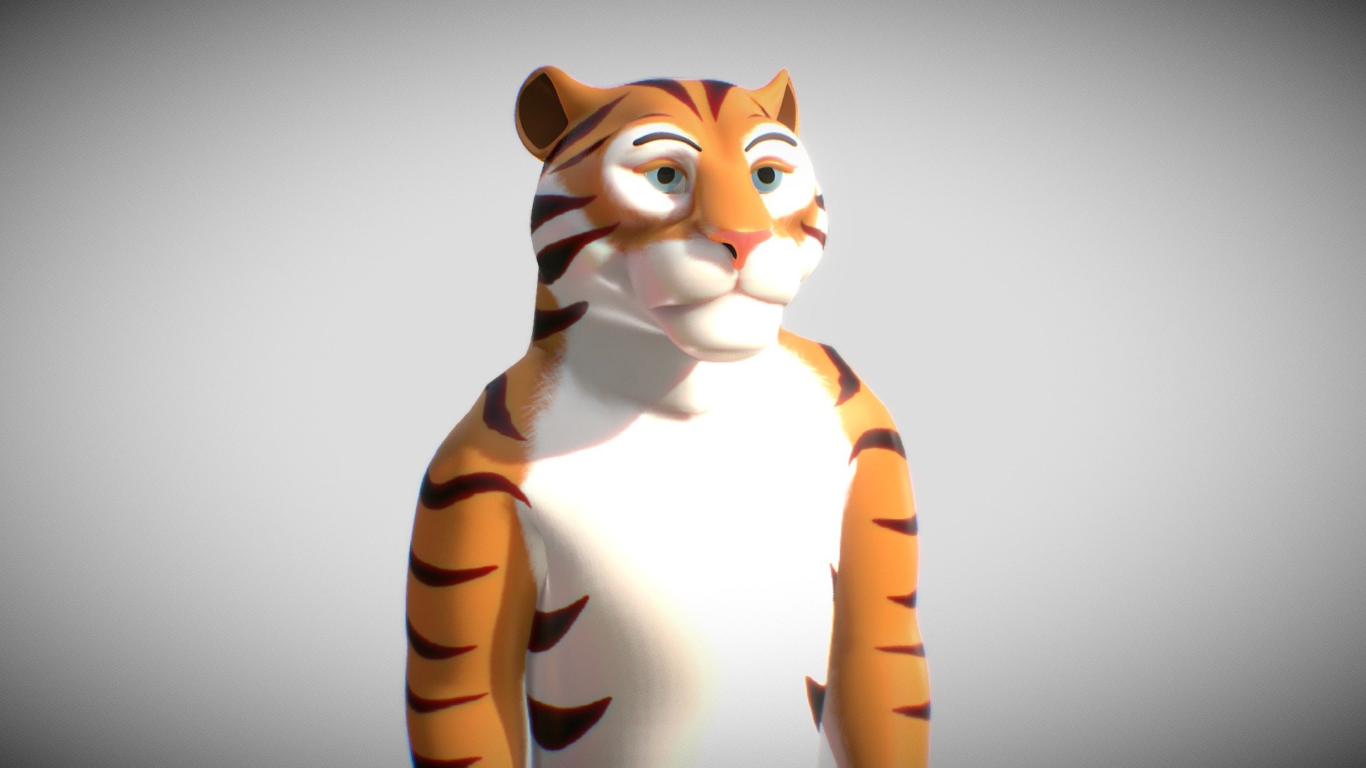 Tiger (Stylized) - Buy Royalty Free 3D model by Tiko (@tikoavp) [d269249] - Sketchfab Store