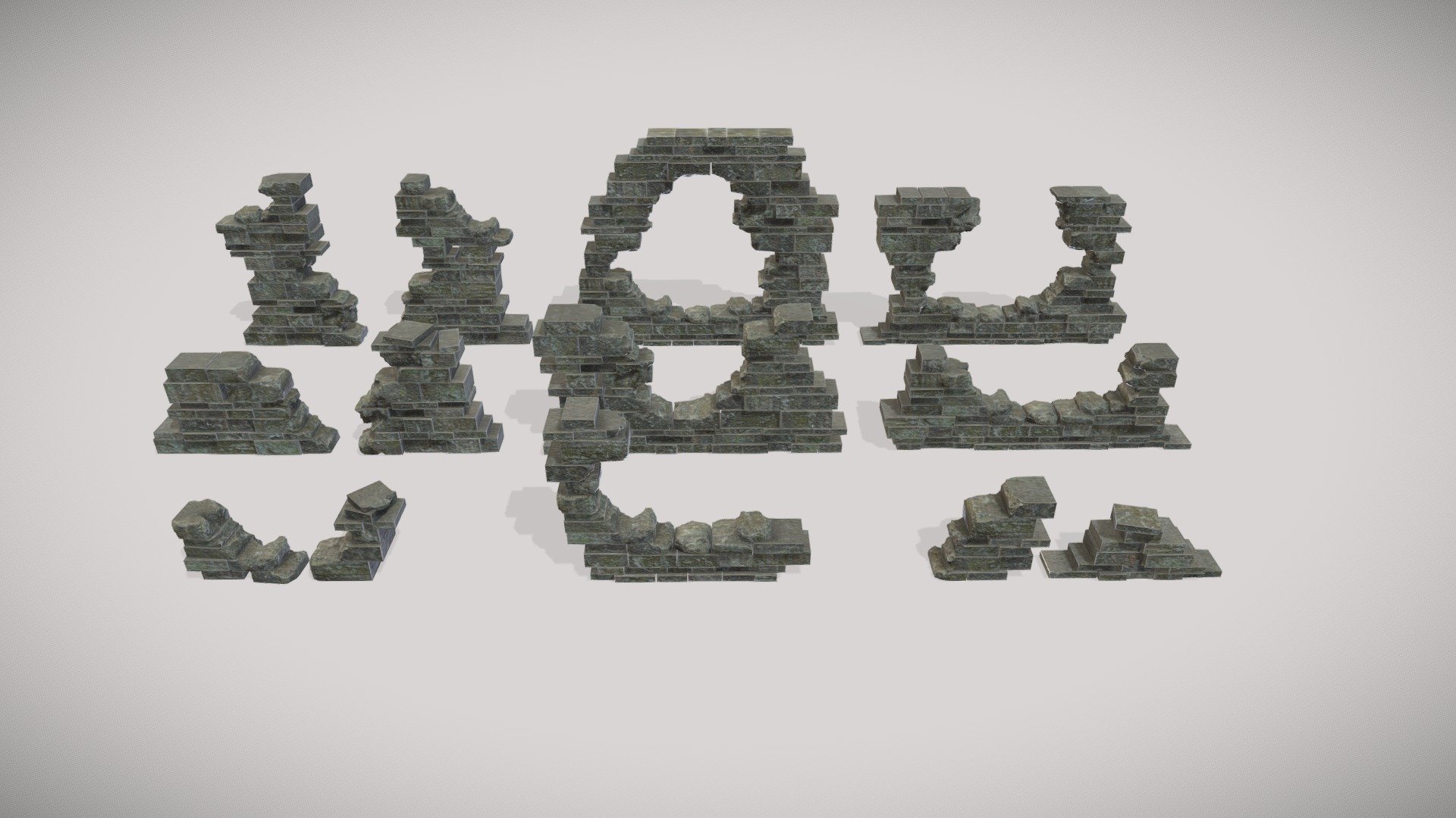 Ancient Ruins - Buy Royalty Free 3D model by Adrian Kulawik ...