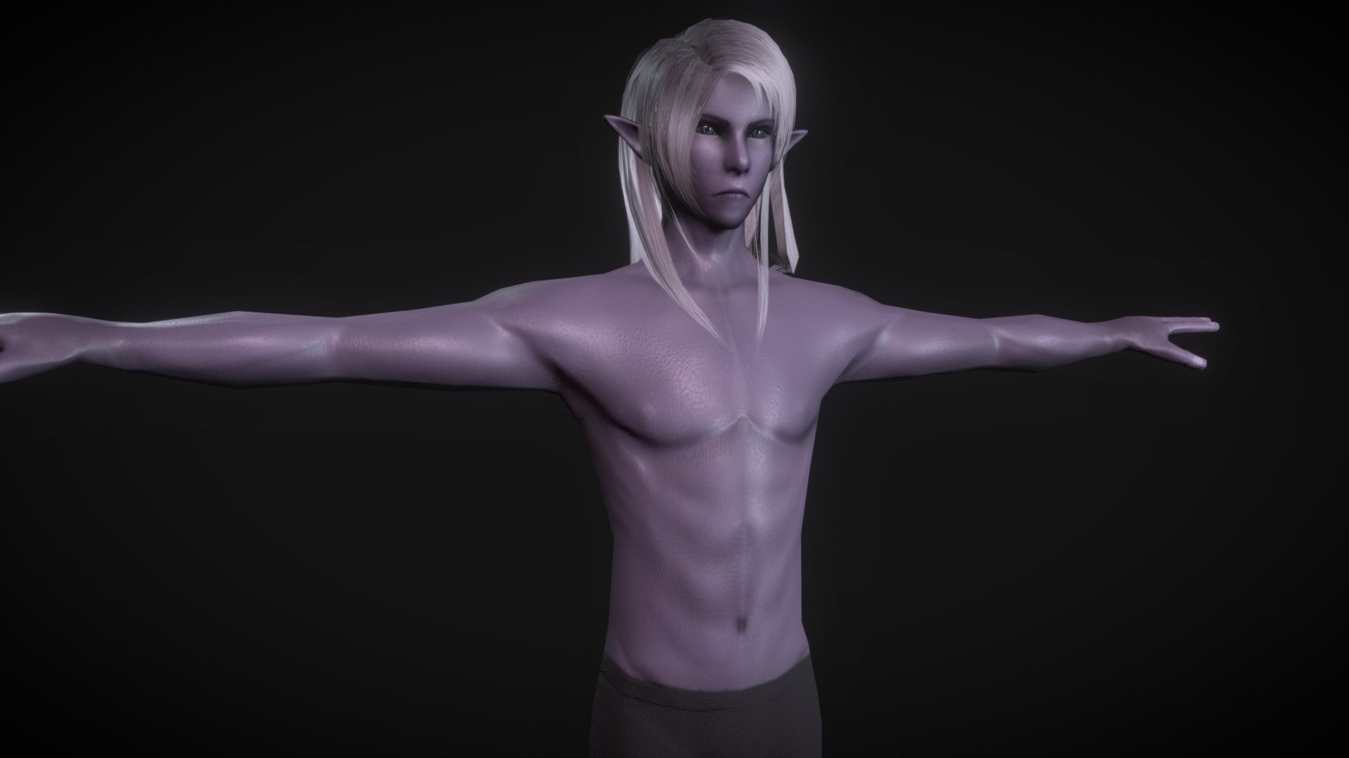 Height Elf Lowpoly Base Model - 3D model by Pakawad (@reawkoong ...