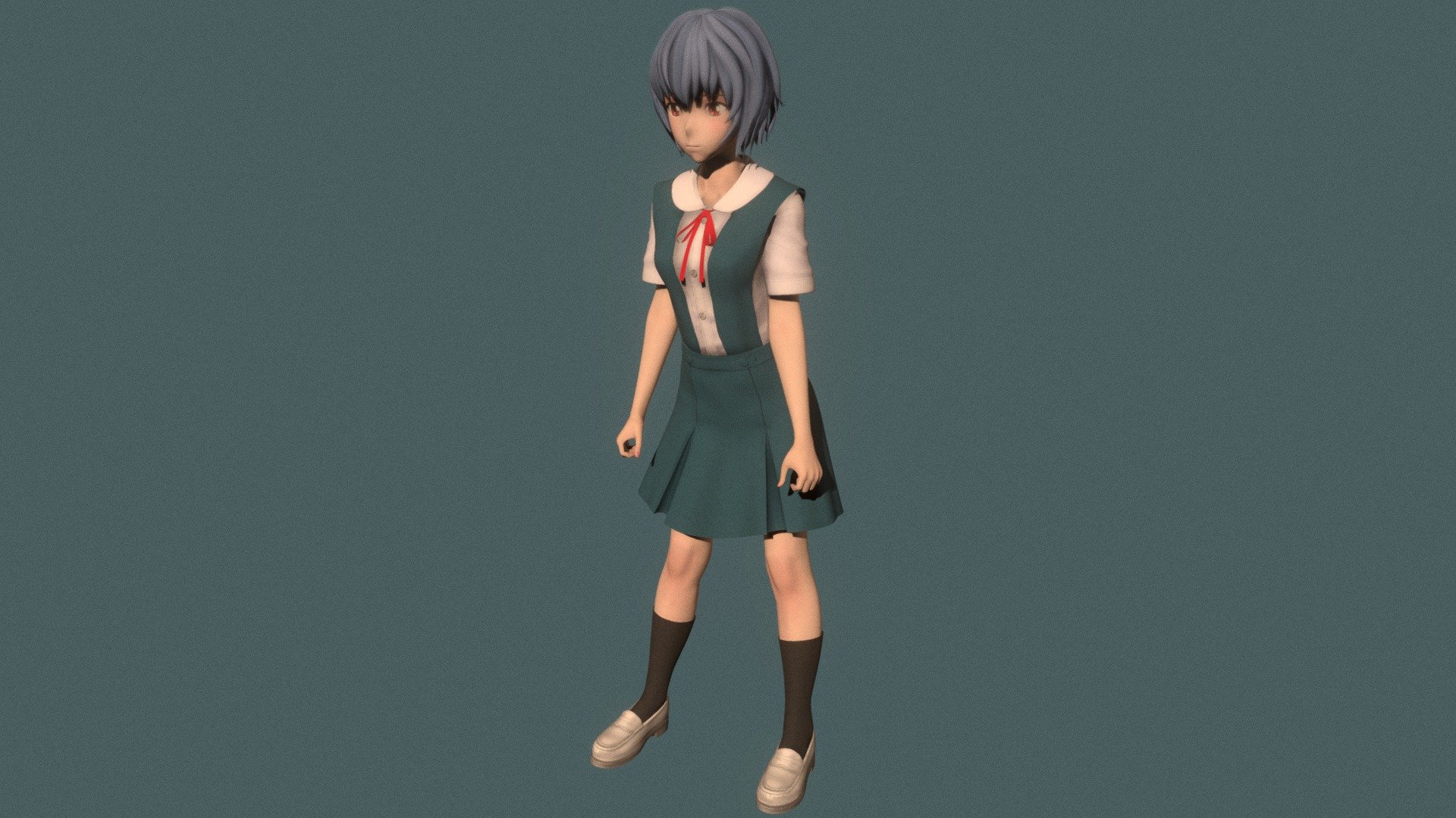 Rei Ayanami 01 - Buy Royalty Free 3D model by 3d Anime Girls Collection ...