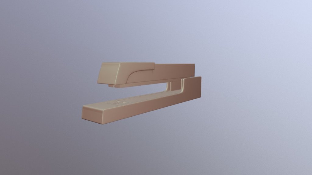 Stapler Excercise - 3D model by JWB [d26cf65] - Sketchfab