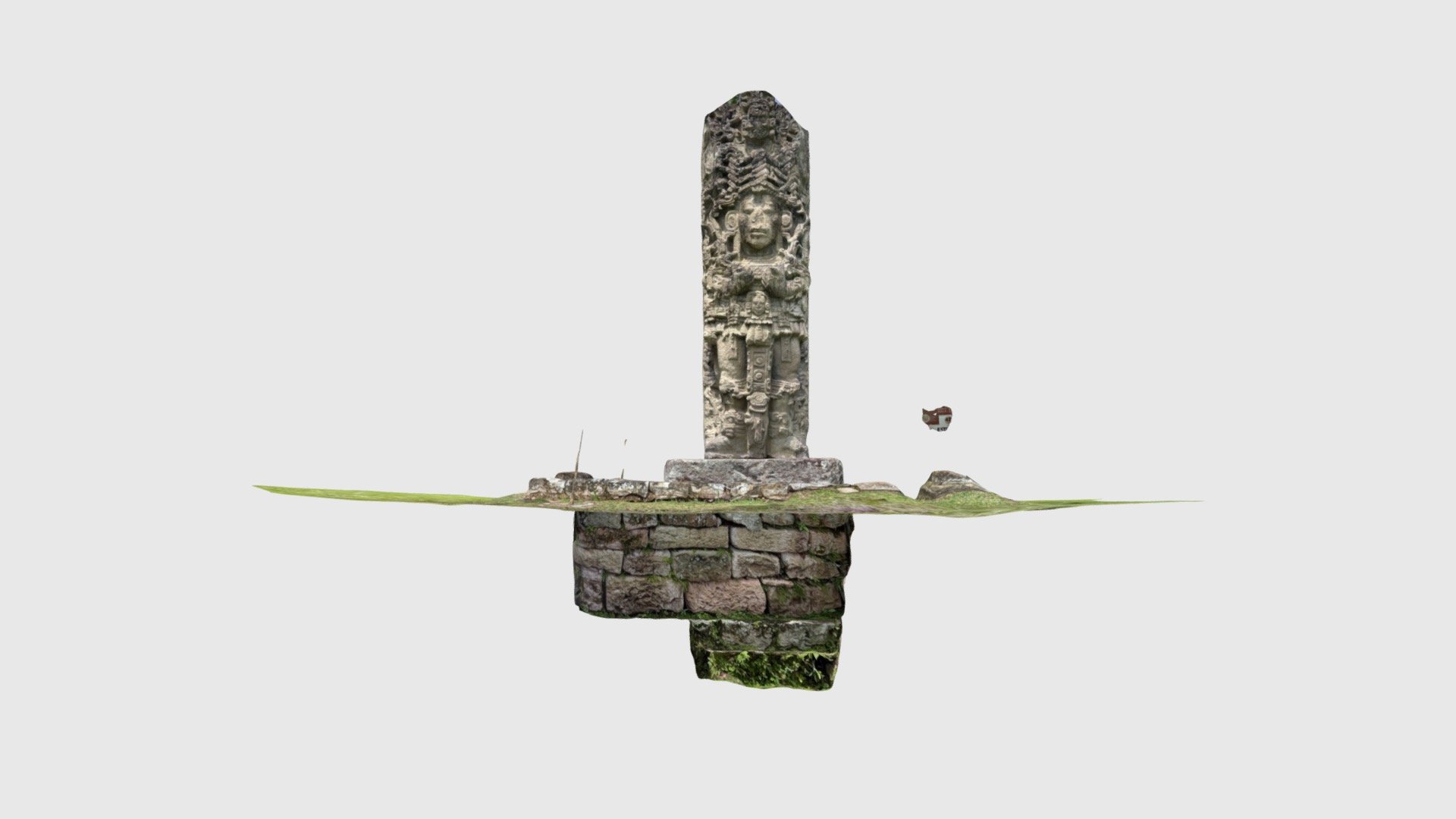 Stela A, Copan - Download Free 3D model by AtsushiNoguchi [d26dc1e ...