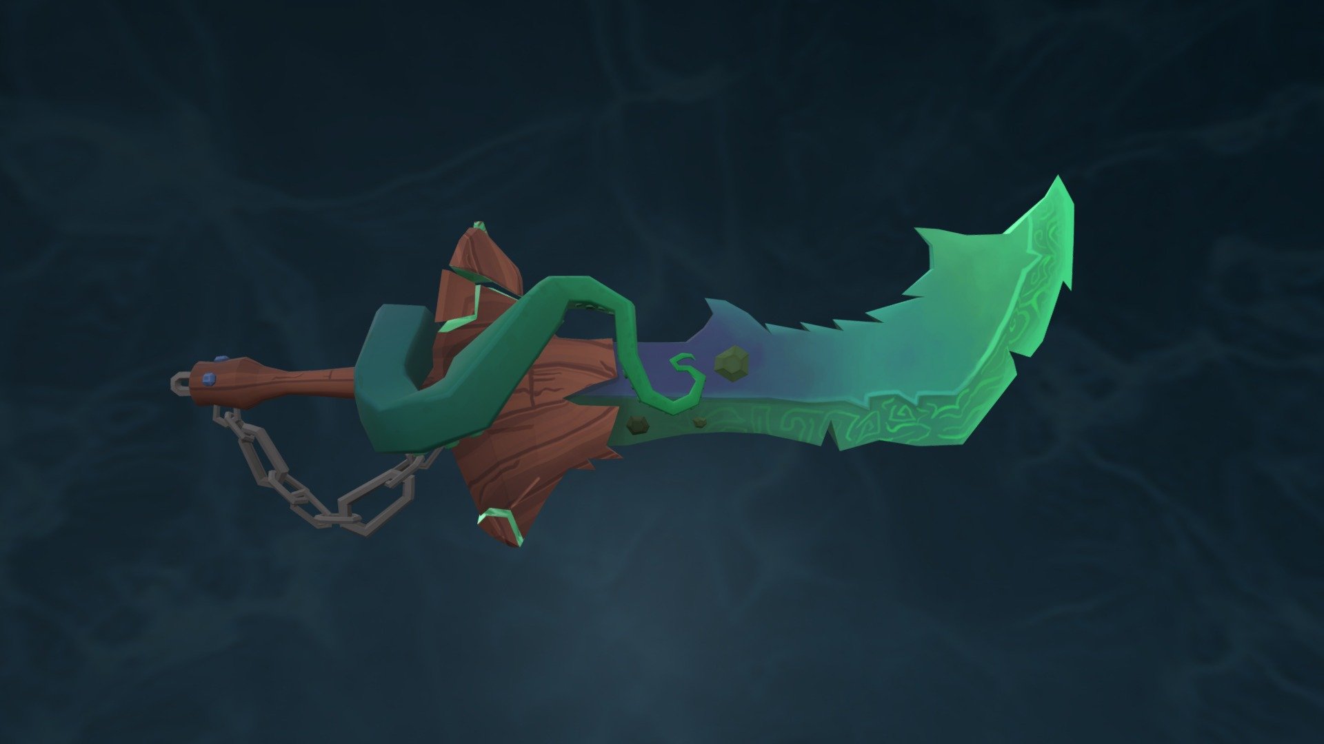 Stylized deep sea scimitar - 3D model by arnoutmeysman [d26df3b ...