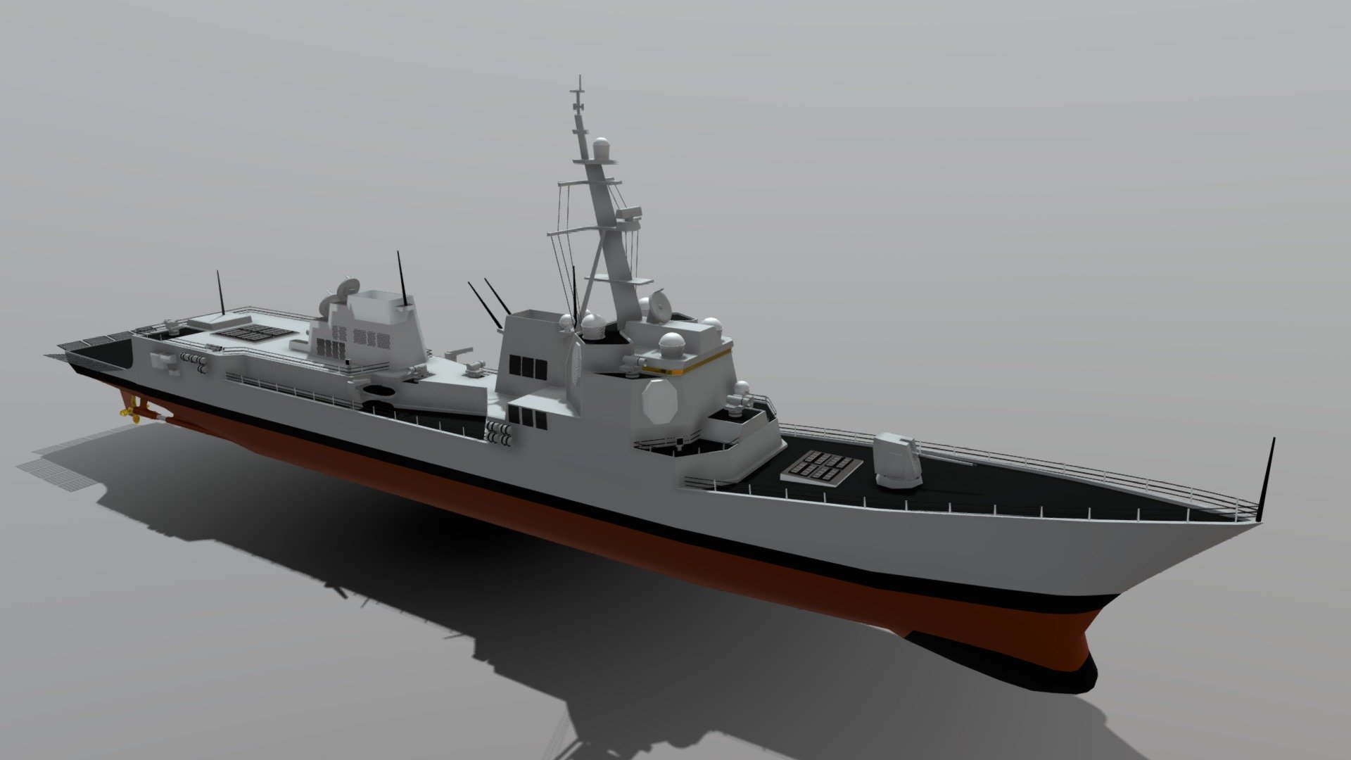 Arleigh Burke Flight IV U.S.S. Thomas G. Kelley - Download Free 3D ...