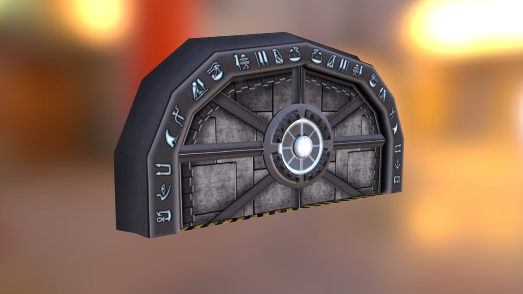 Temple Gate - 3D model by Pakaska [d26ebc2] - Sketchfab