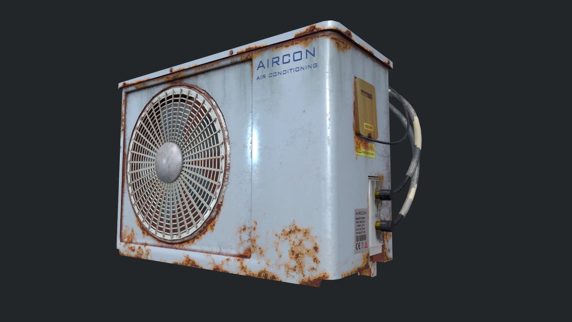 Air Conditioner - 3D model by Jakub (@JakubG.) [d26f306] - Sketchfab