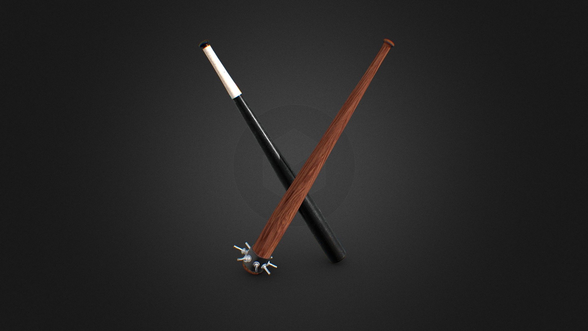 "Baseball Bat Props for Game Art" - Download Free 3D model by ...