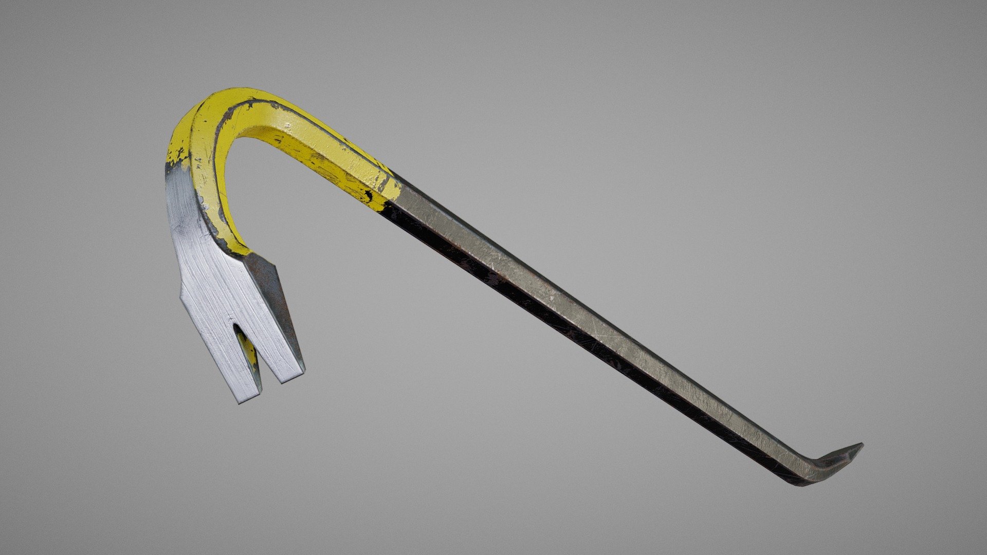 Crowbar - 3D model by Alex Bes (@alexbescg) [d270fd0] - Sketchfab