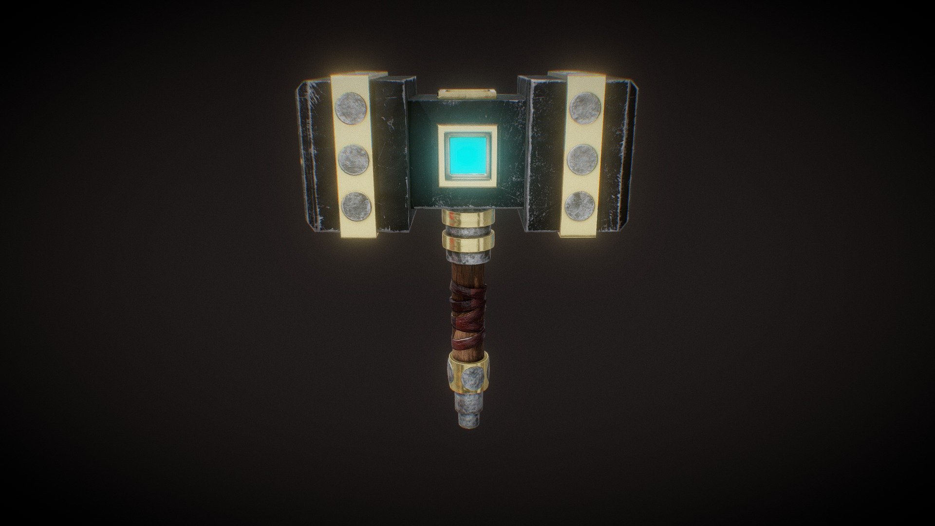 Hammer - 3D model by templeanarue [d271bba] - Sketchfab