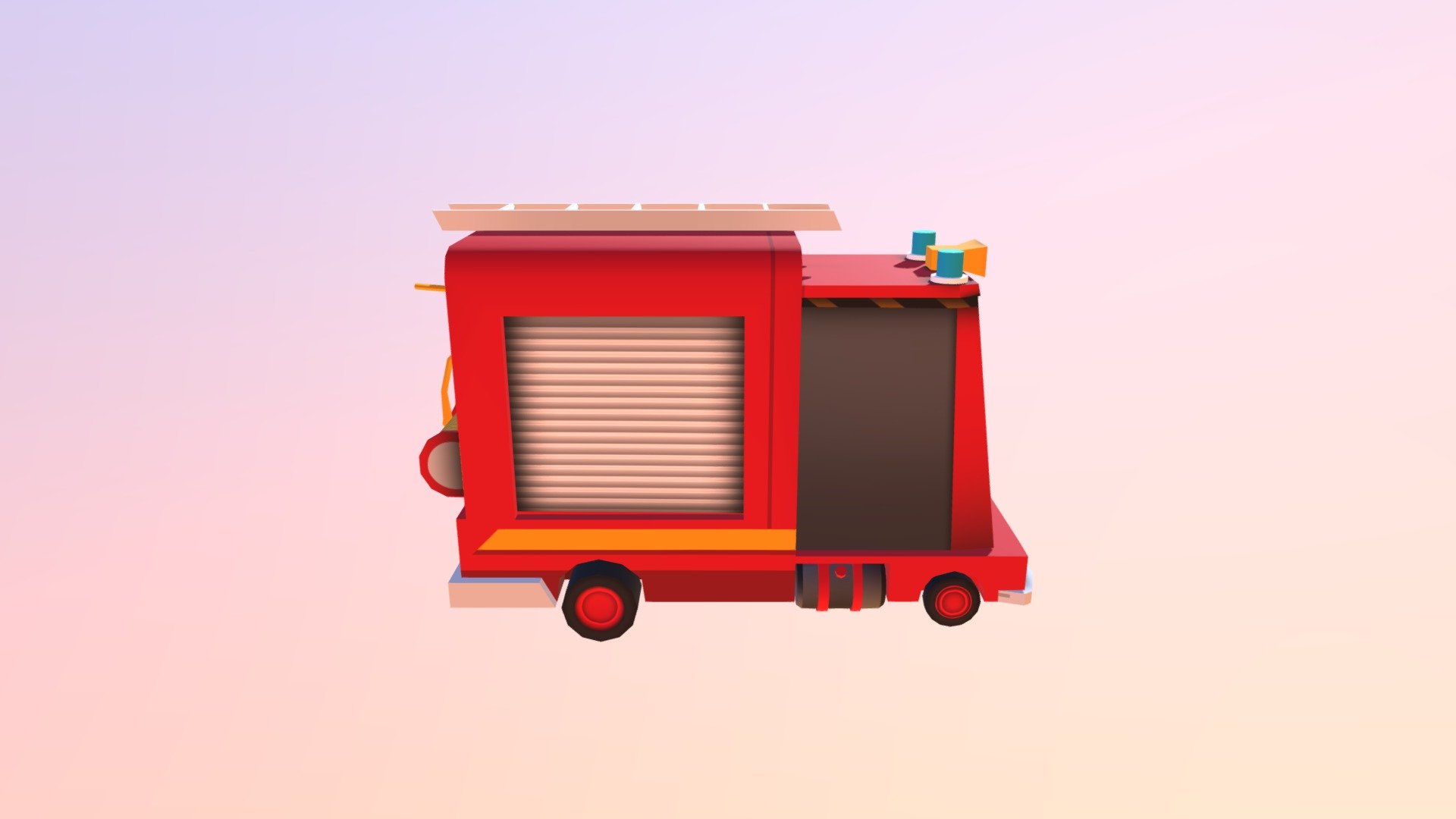 Fire Fighter Bus - Download Free 3D model by Elias.Khshaiboun [d272fb4 ...