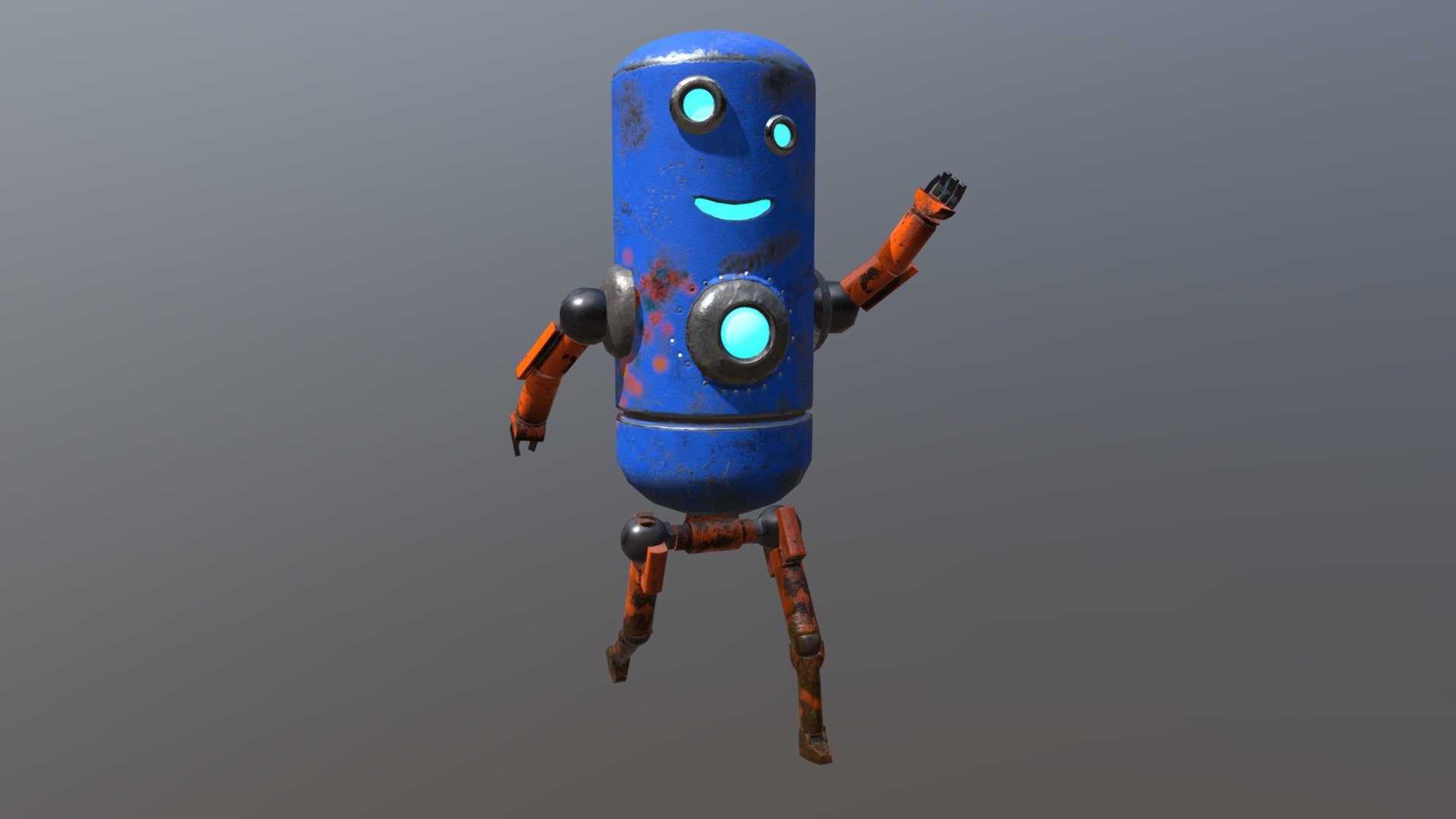 Robot - 3D model by joshlove [d2734ae] - Sketchfab