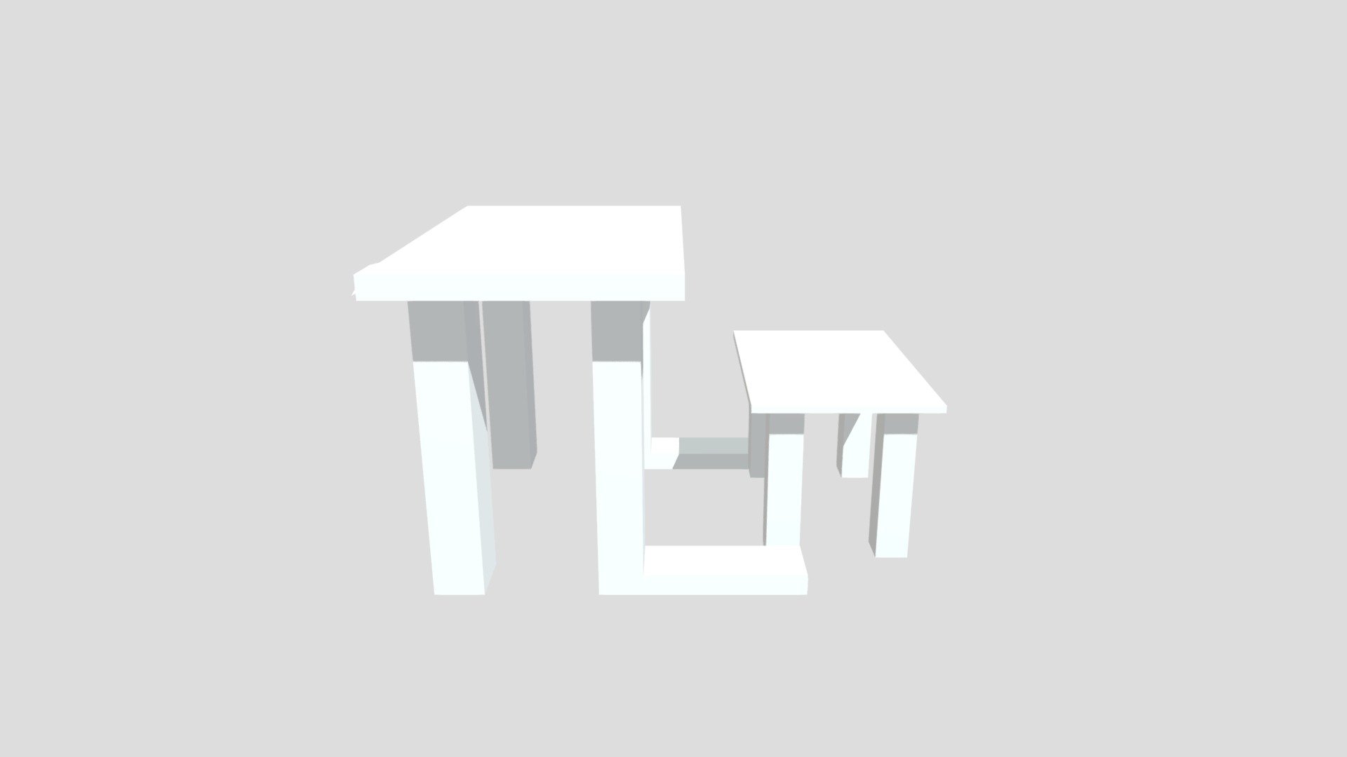 Student-desk - Download Free 3D model by ankitthakur7954021 (@Ankit ...
