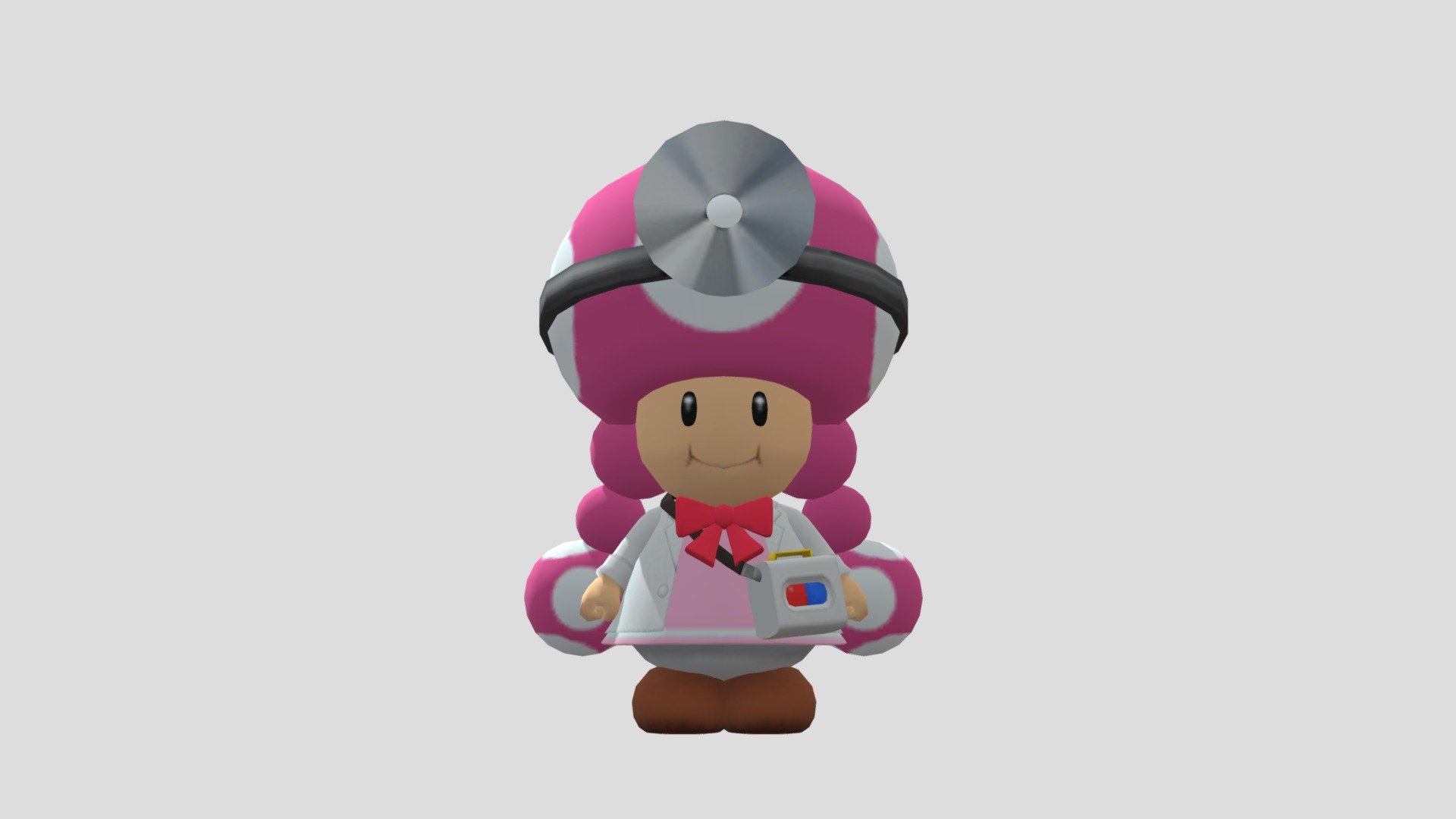 Dr Toadette - Download Free 3D model by Garu (@Garu.The.Ninja) [d273e04 ...