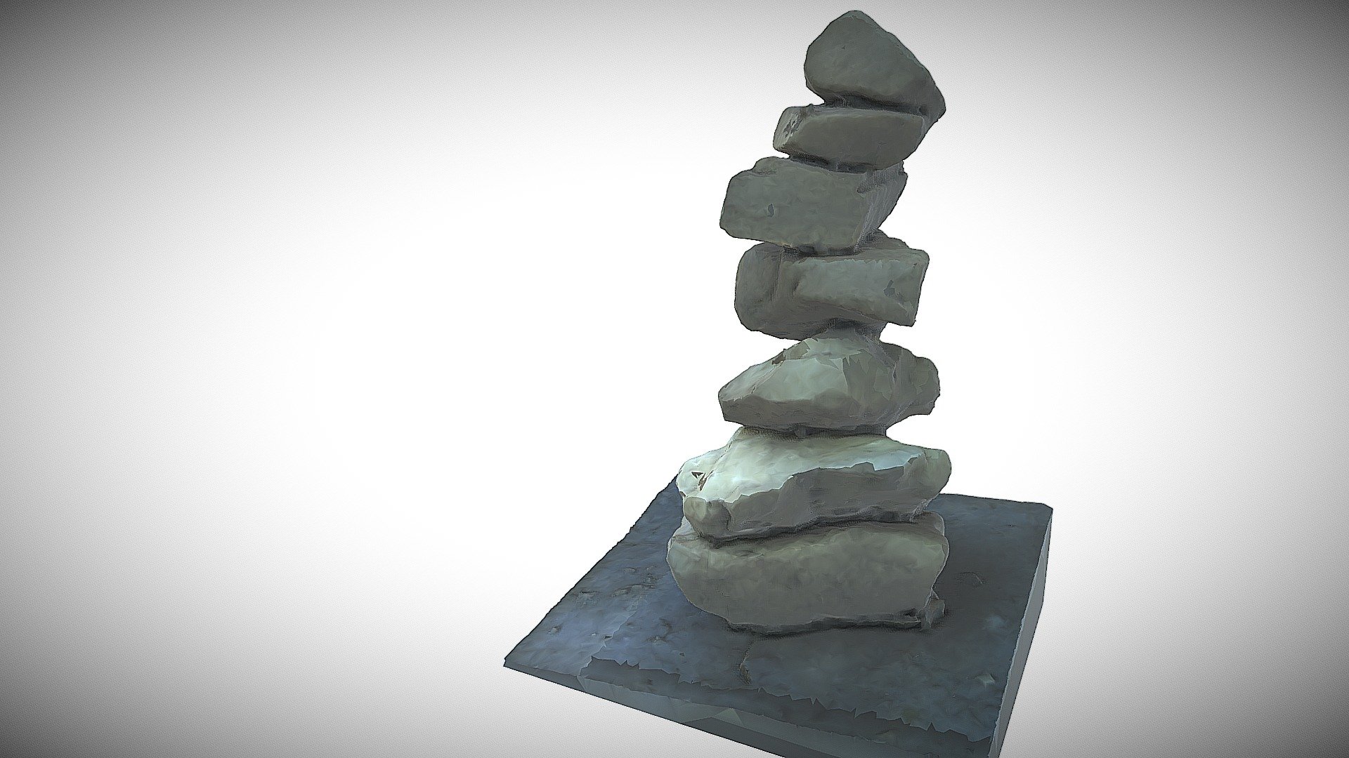 Rock Stack - 3D model by ckstormin [d274715] - Sketchfab