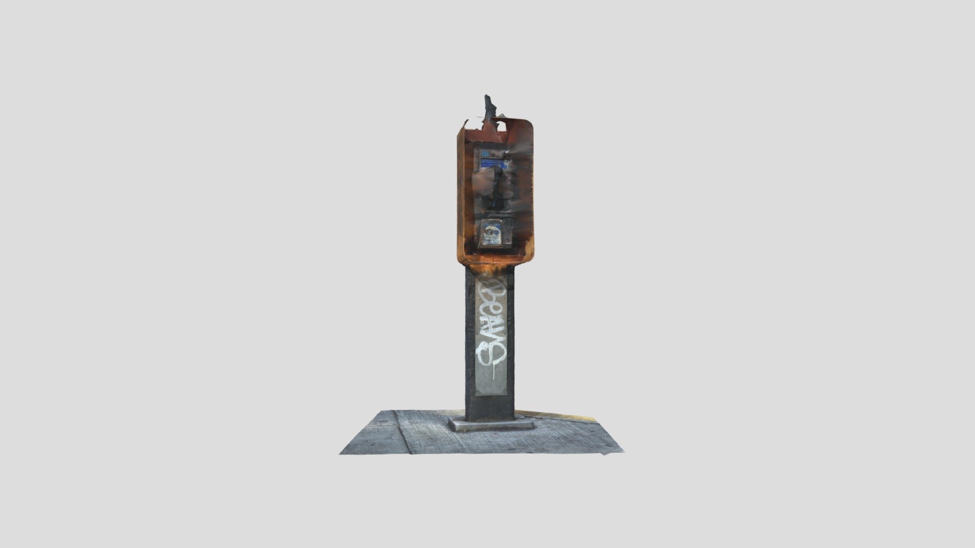 Telefono Público - 3D model by fridaparrag24 [d275c67] - Sketchfab