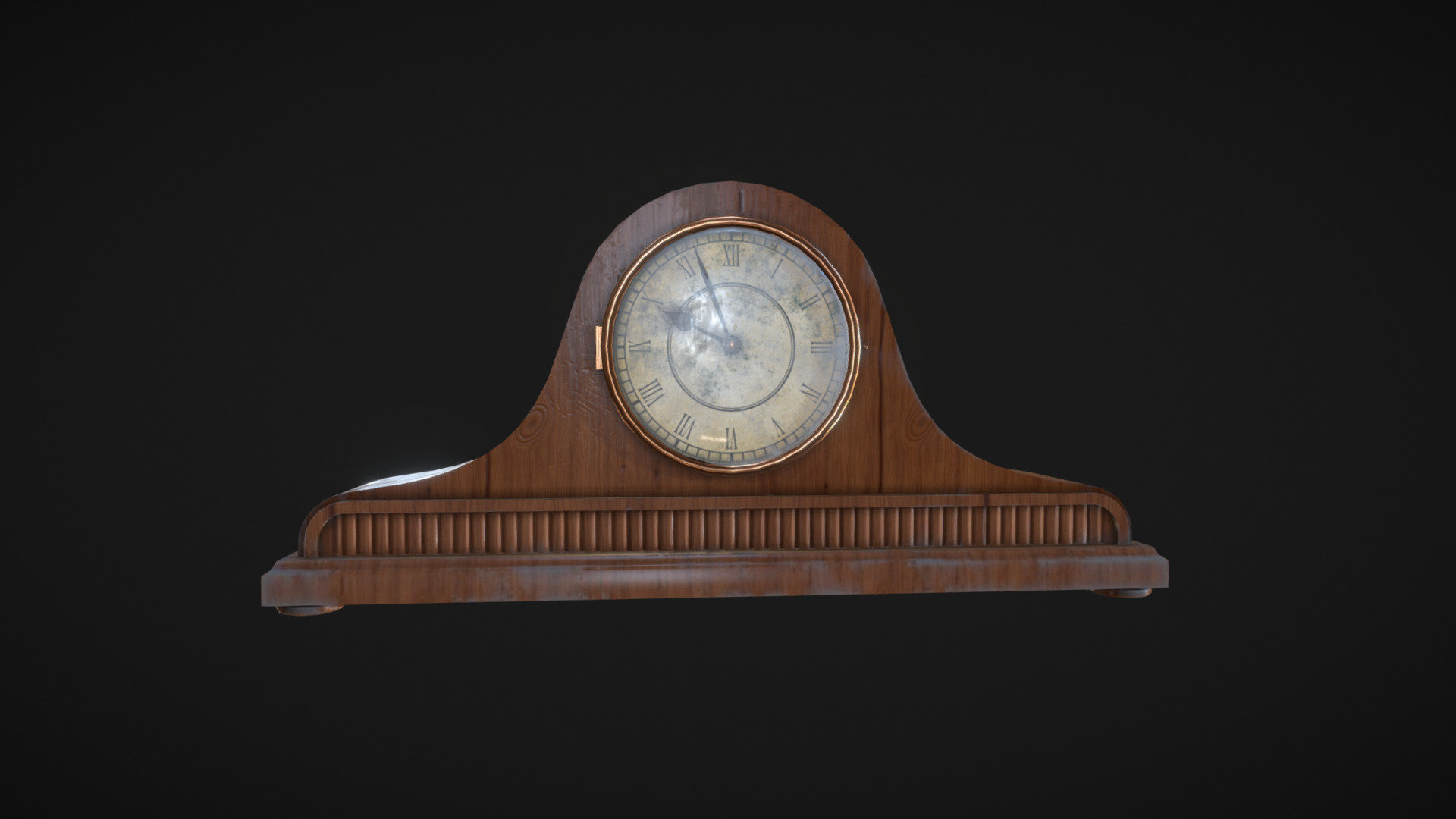 old clock - 3D model by nickschrama [d277565] - Sketchfab