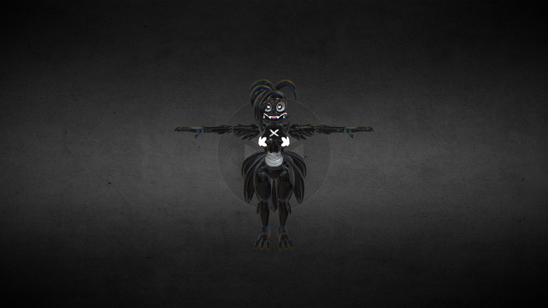 Shadow Toy Chica - Download Free 3D model by ~°H°C°A°E°P ...