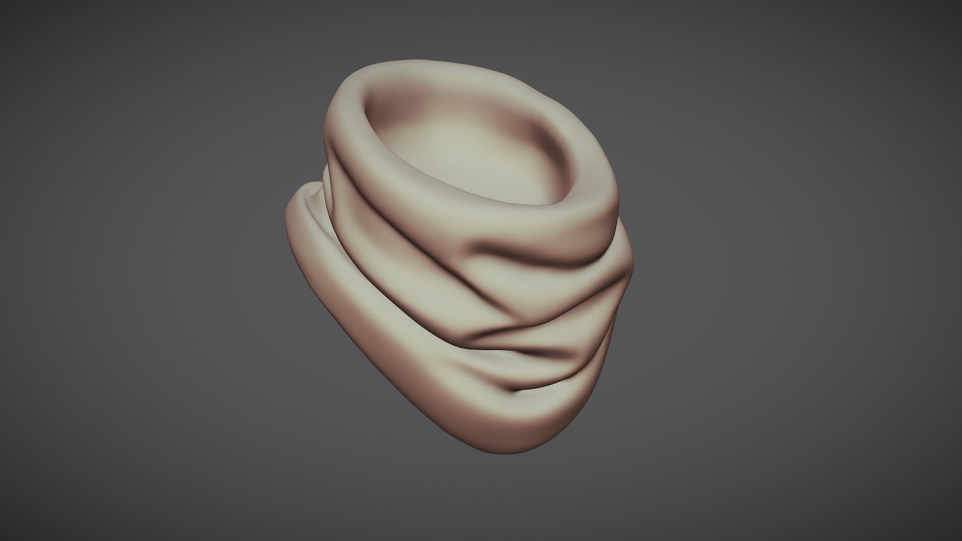 Scarf for 3d Printable Character 14 - Buy Royalty Free 3D model by ...