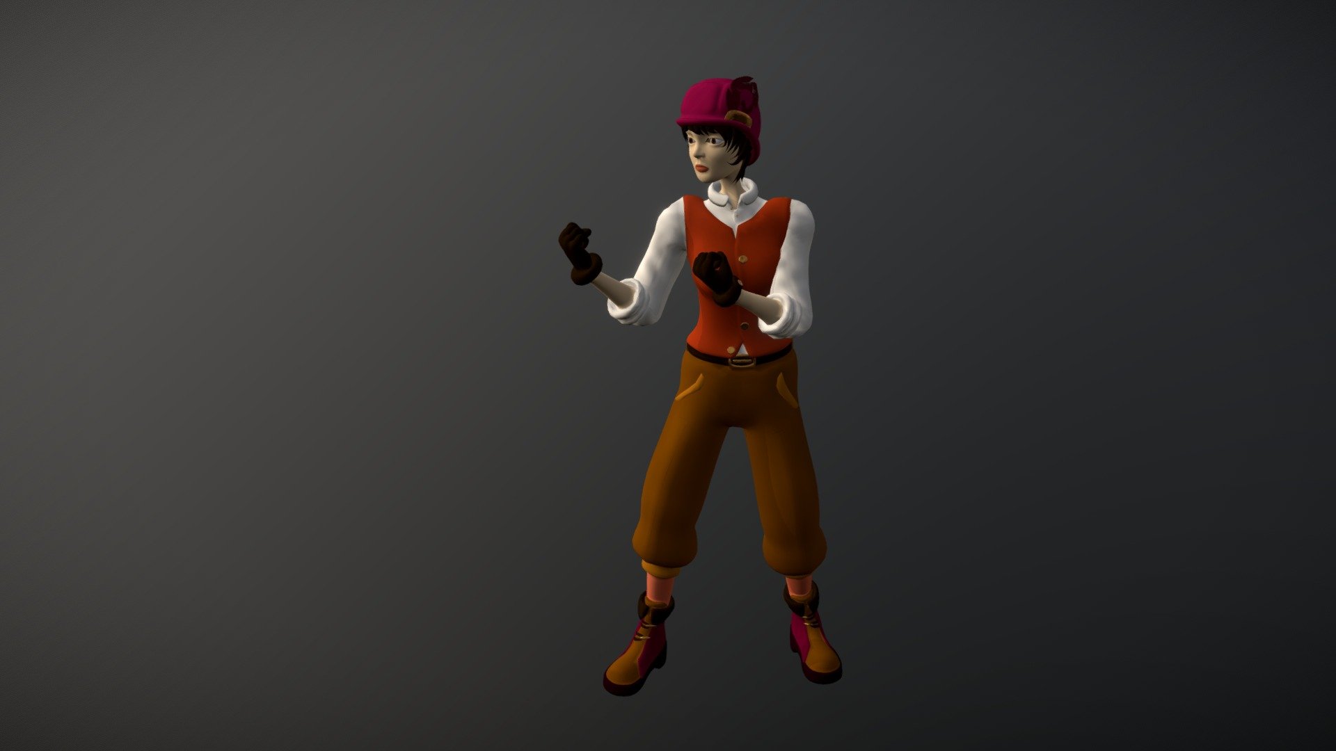 Cartoon Character Animation - Minor Course - 3D model by Benz (@benitaS ...