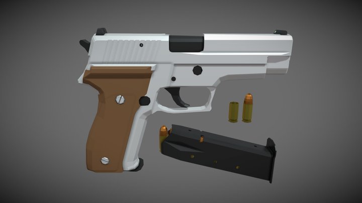 Pistol 3D models - Sketchfab