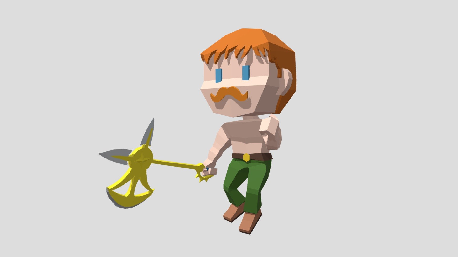 Escanor (Seven Deadly Sins) - Download Free 3D model by D7Xtreme ...