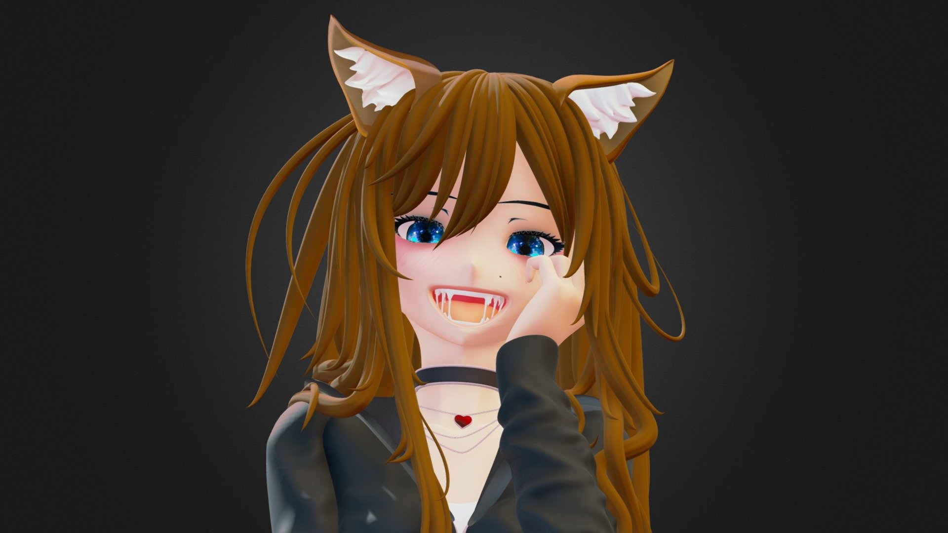 CAT-girl - Download Free 3D model by FORD (@FORD.Art) [d27ebf0] - Sketchfab
