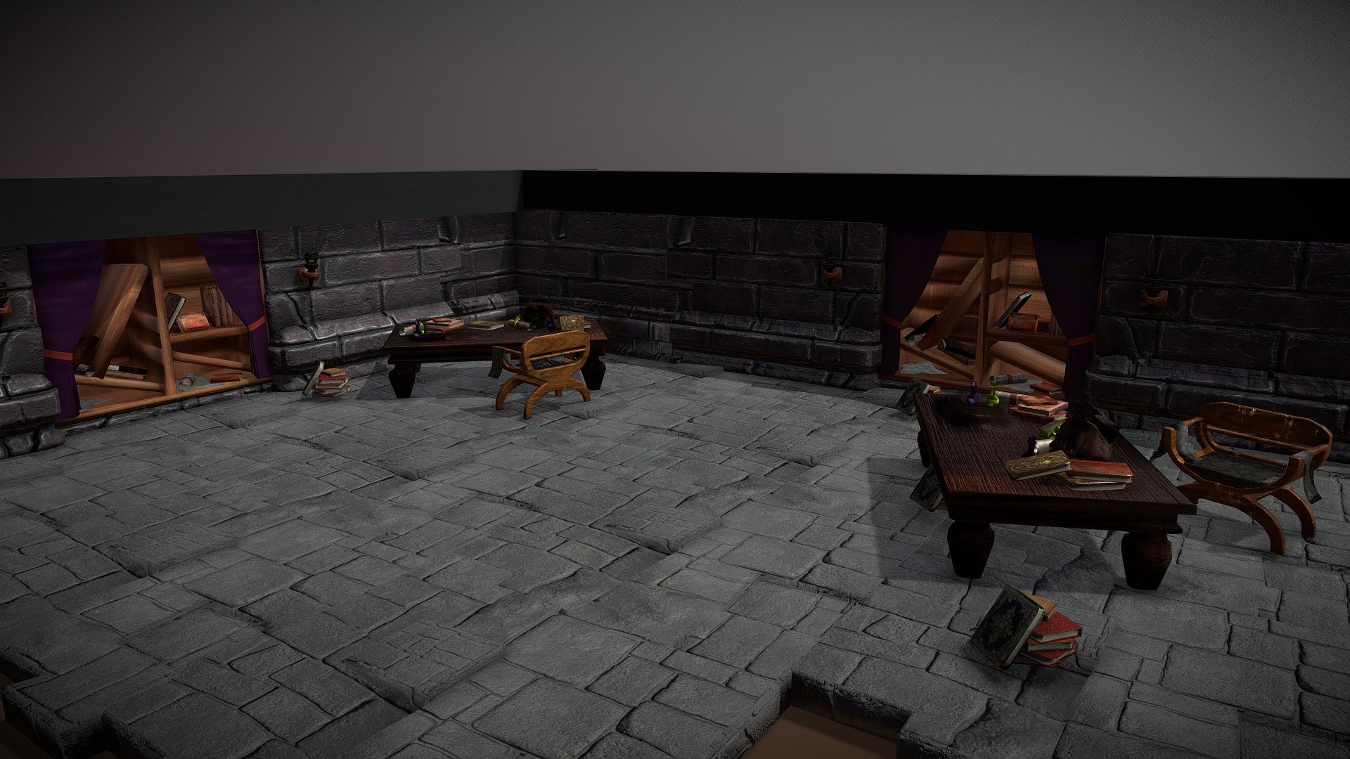 Diablo Game Inspired Environment - 3D model by Dark-Mystery-Designs ...