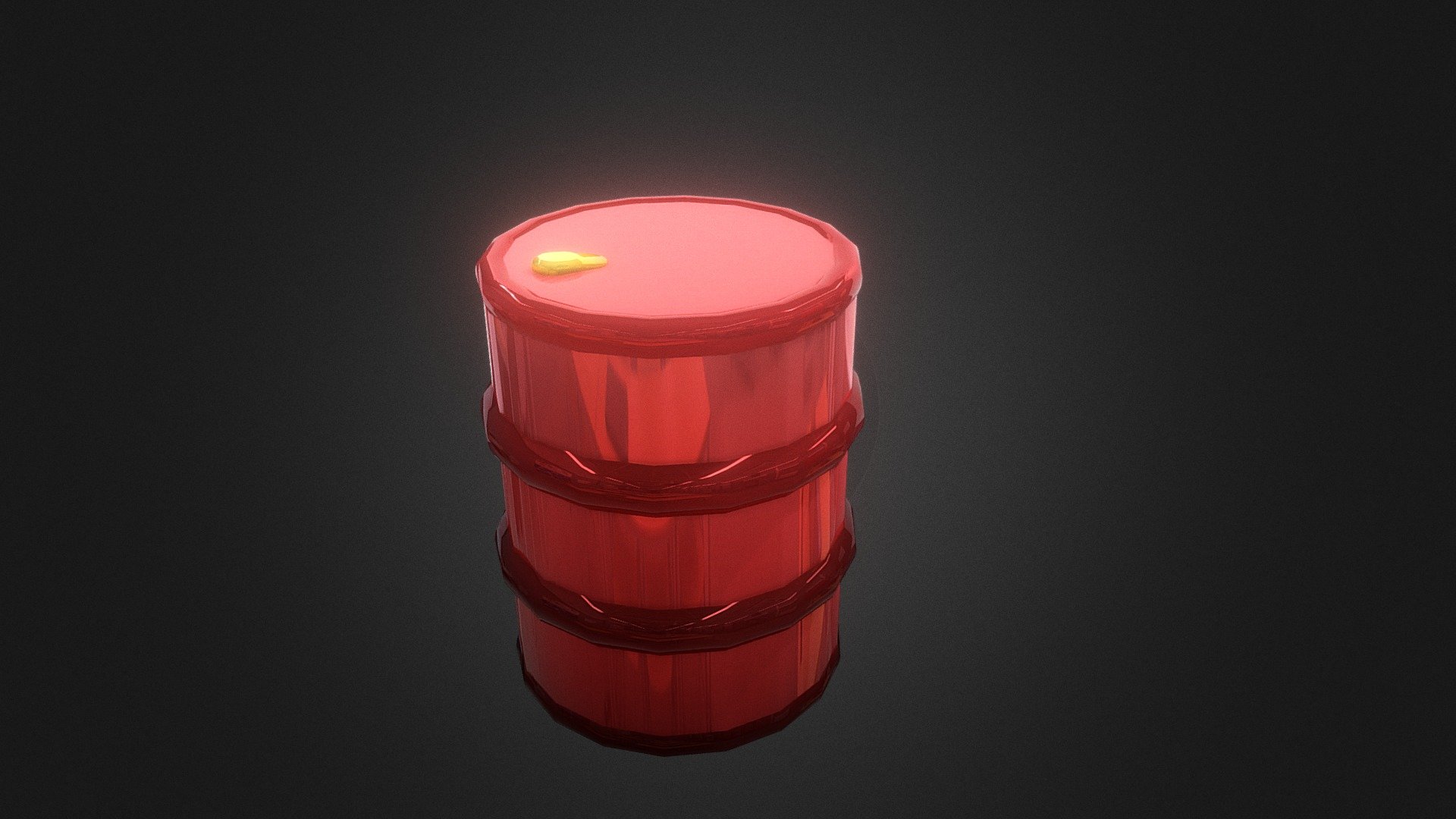 Red Oil Barrel - 3D model by kiyomist [d27f6ae] - Sketchfab