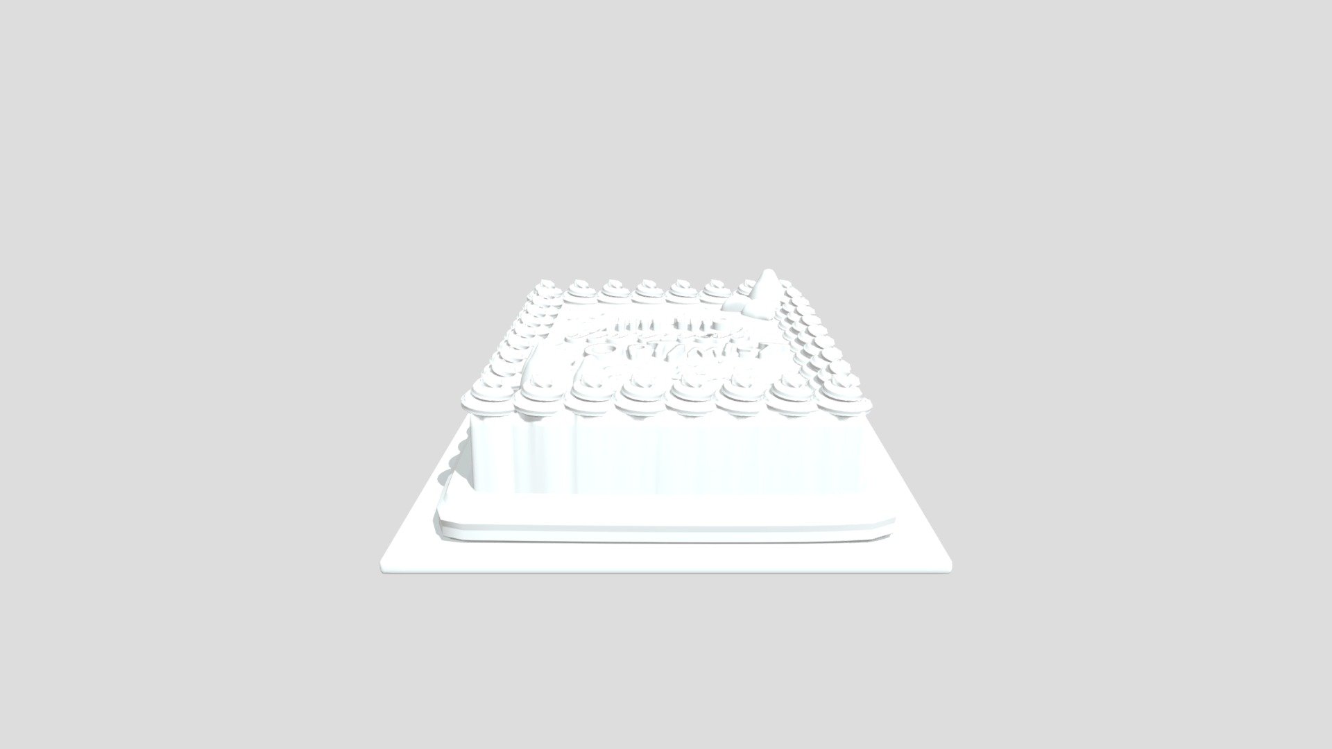 Olivia Rodrigo Lyric Cake - 3D model by lizzette.dorego [d27fde1 ...