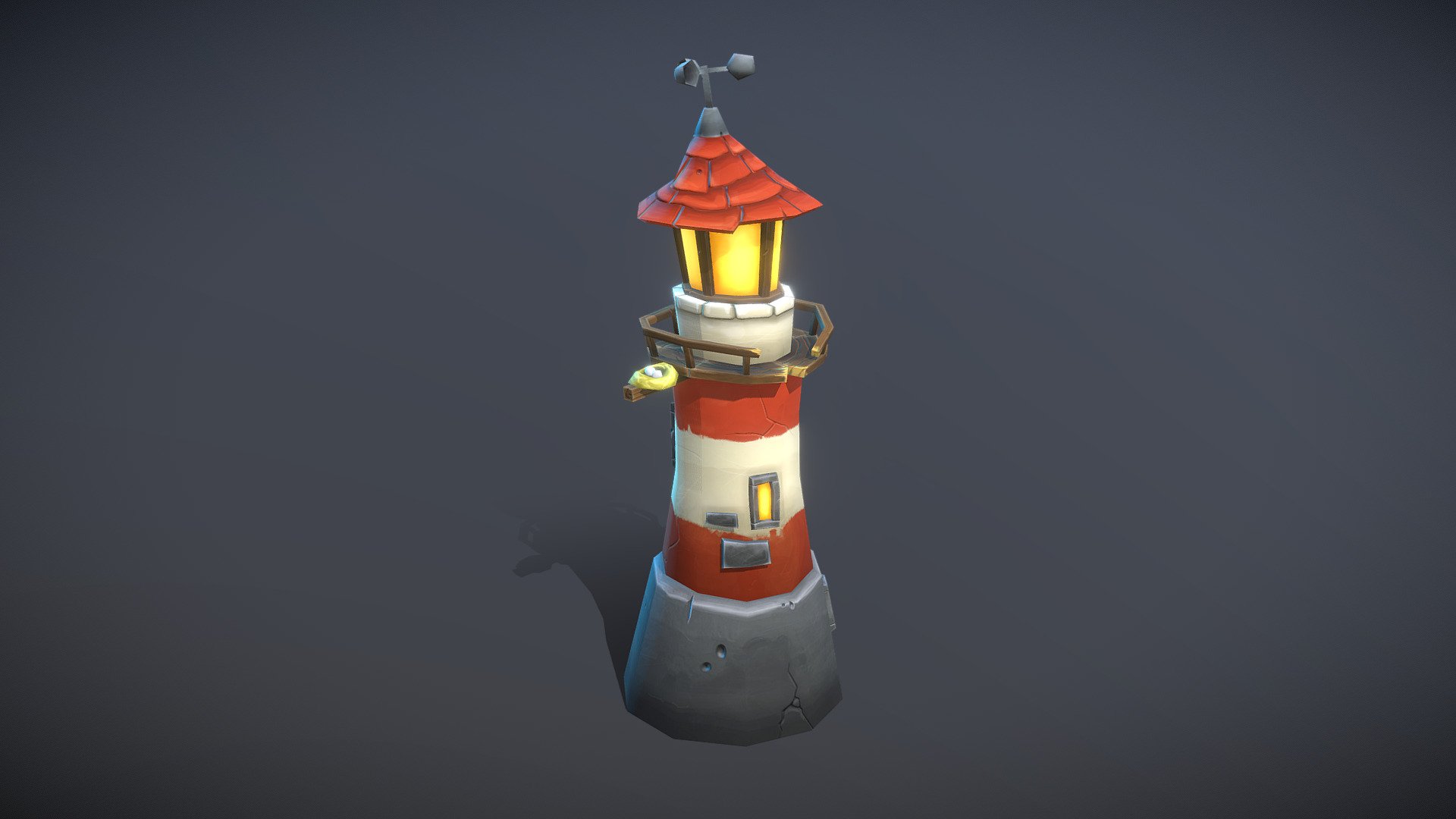 Lighthouse - 3D model by yoshipicture [d2853cc] - Sketchfab