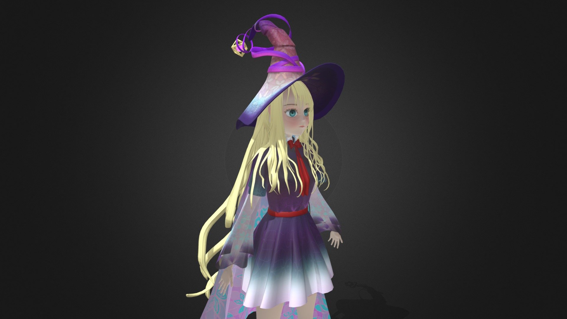 magical girl - 3D model by ZOM (@a0925328189) [d28672f] - Sketchfab